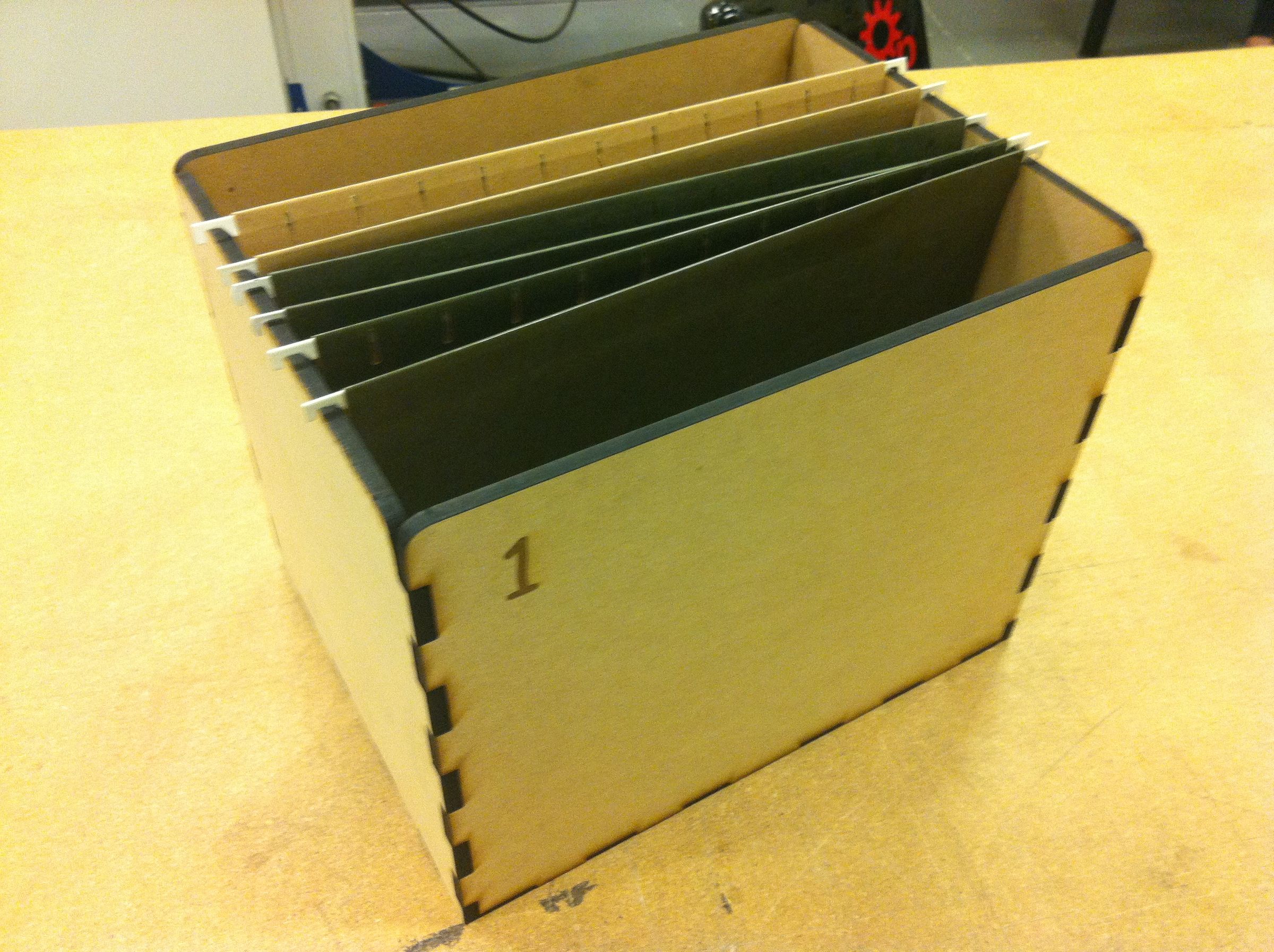 Hanging File Box for My Bookshelf : 5 Steps - Instructables