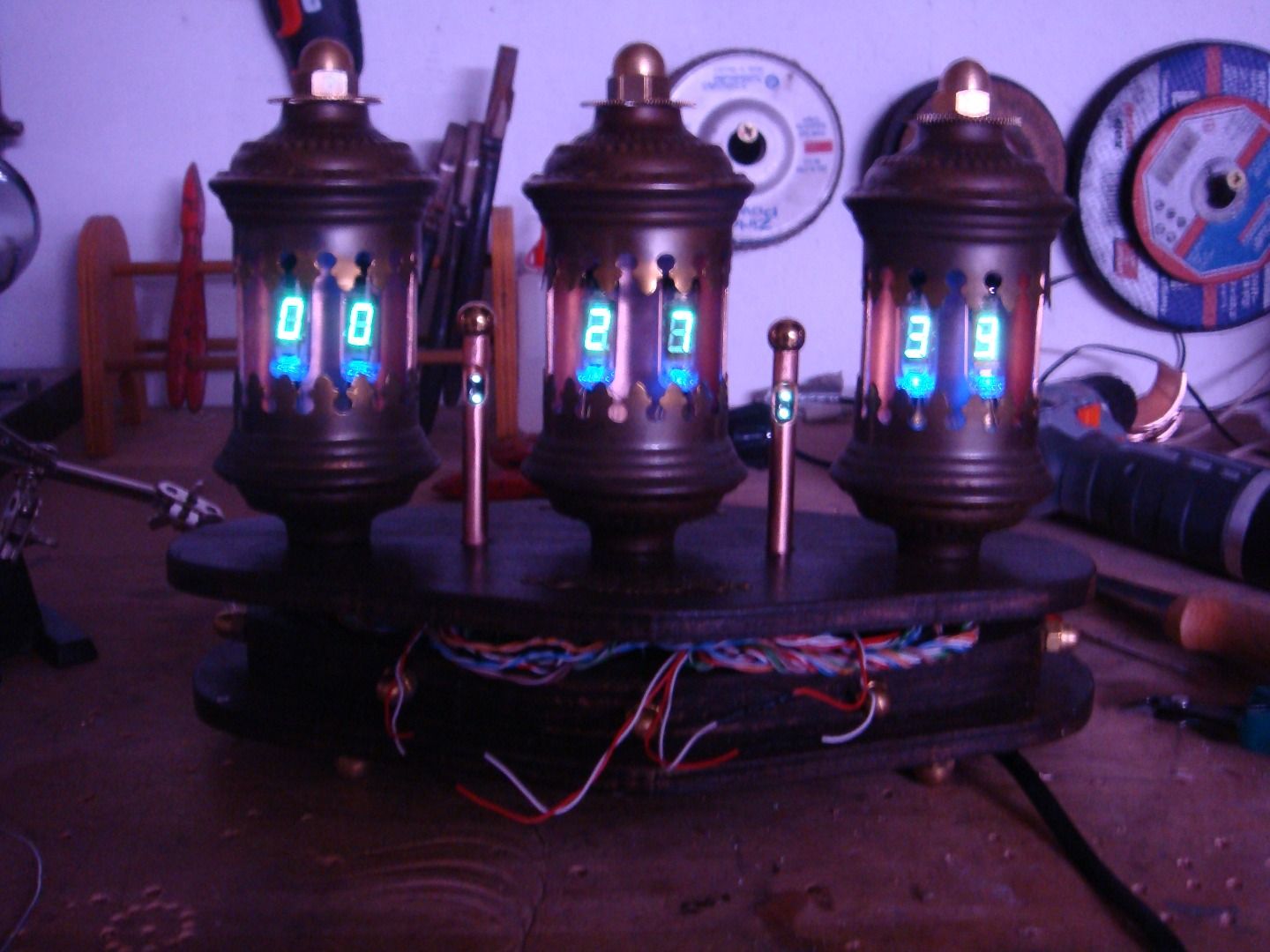 Steampunk VFD Clock : 5 Steps (with Pictures) - Instructables
