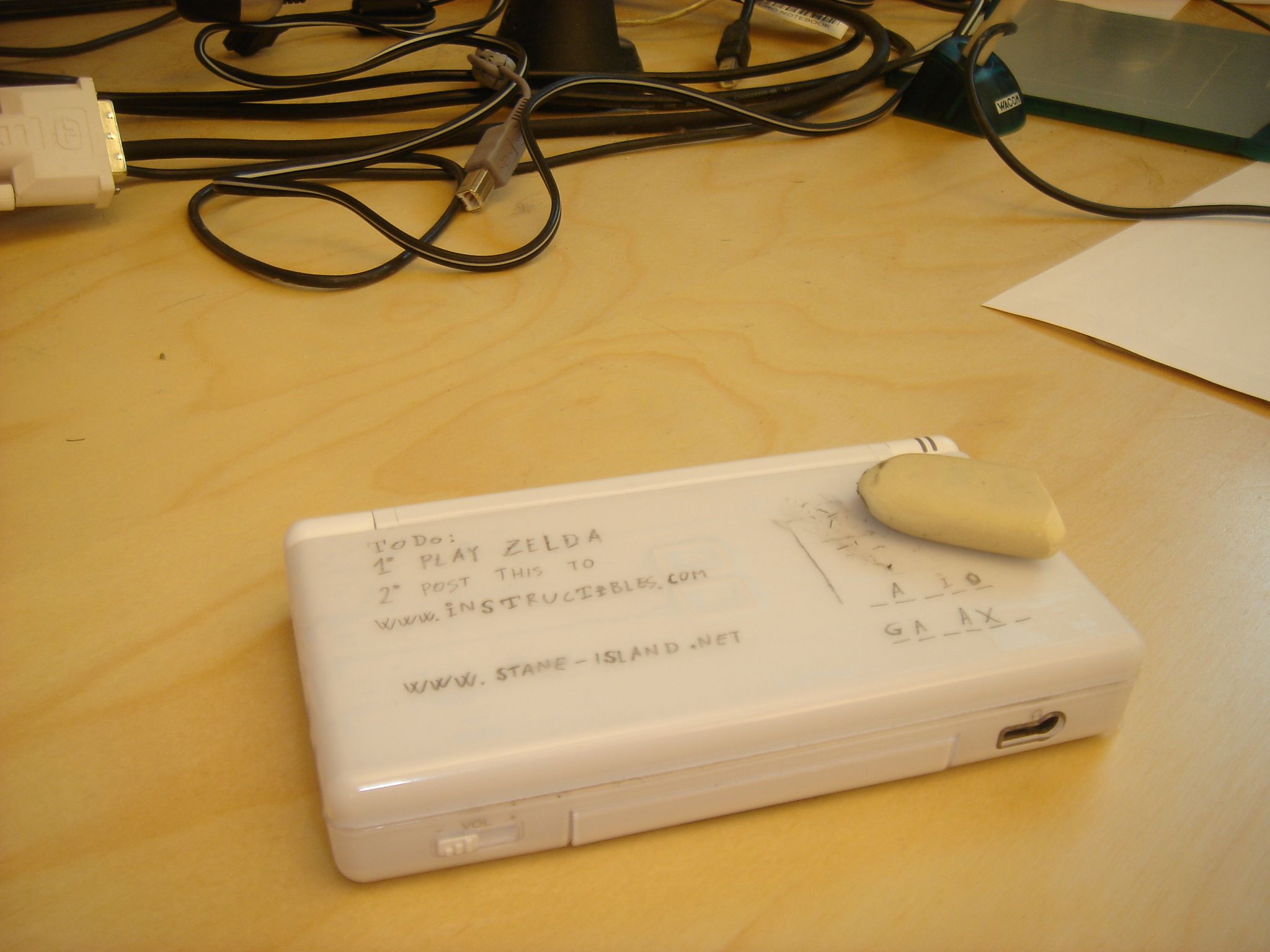 Nintendo DS Lite Notepad : 7 Steps - Instructables