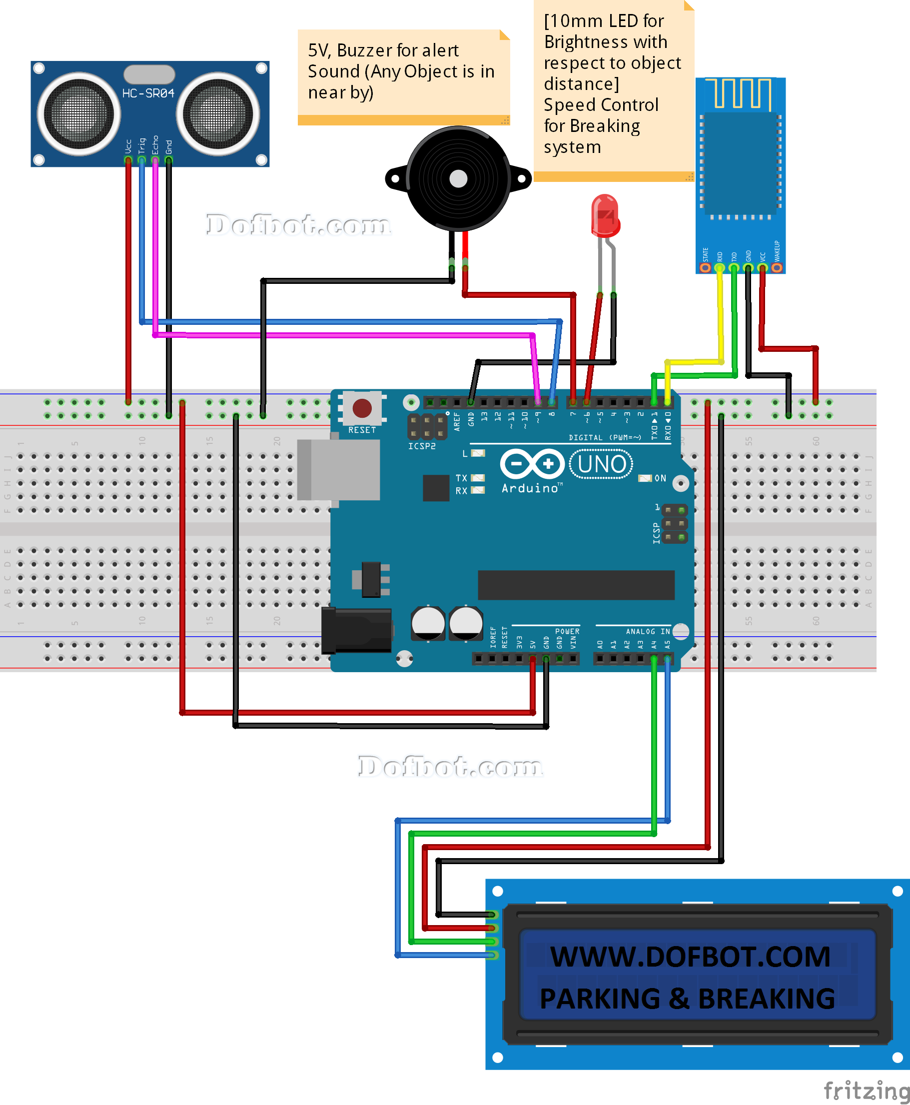 Car Reverse Parking Using Ultrasonic - Instructables