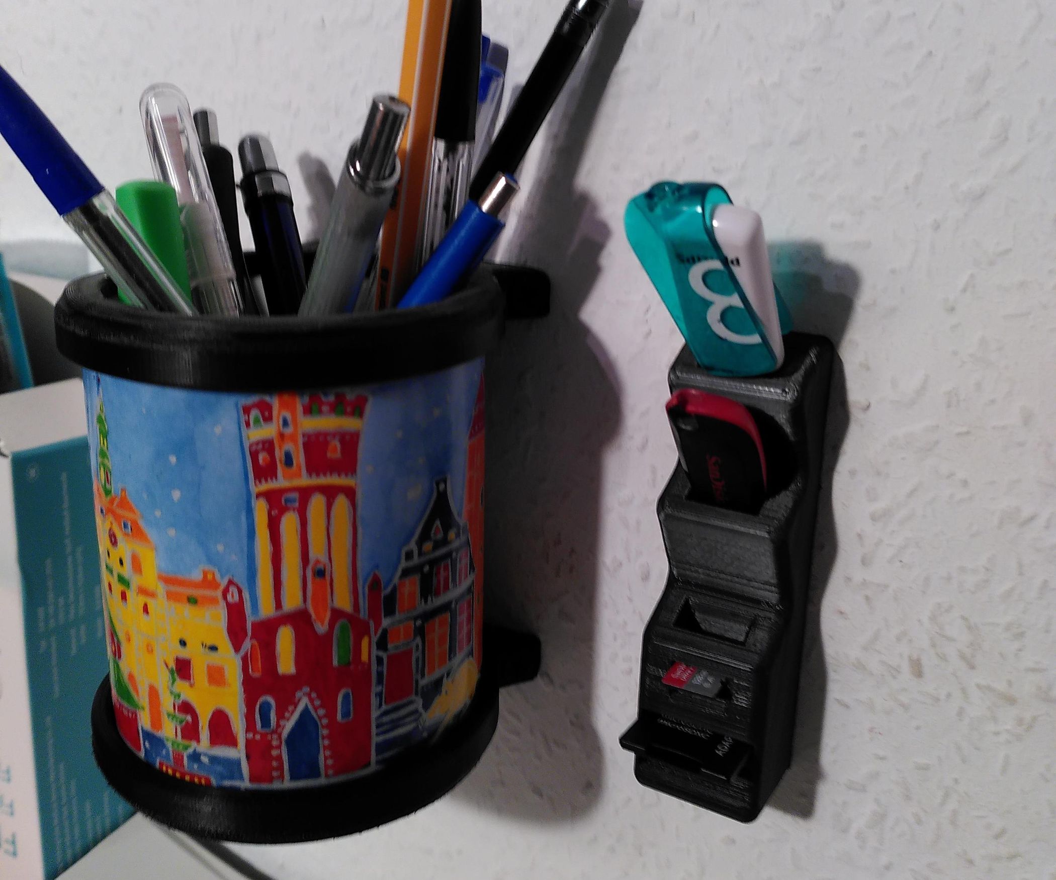 Desk Organization Gadgets - 3D Printed : 10 Steps - Instructables