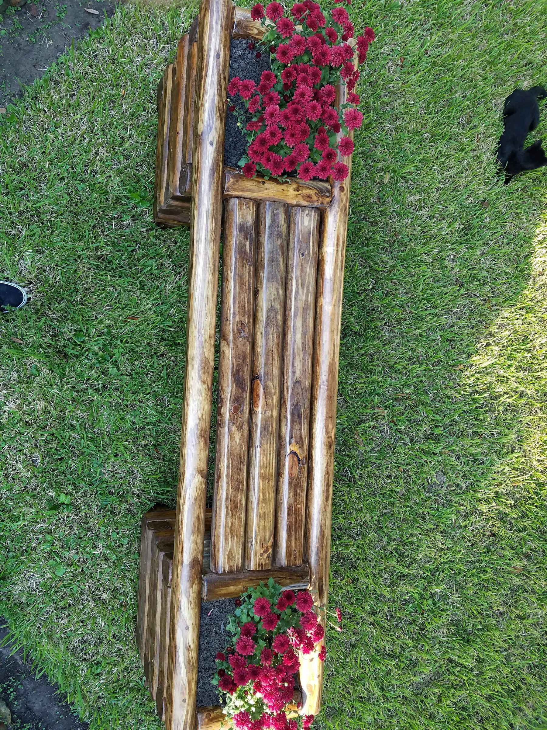 Diy Log Bench : 6 Steps (with Pictures) - Instructables