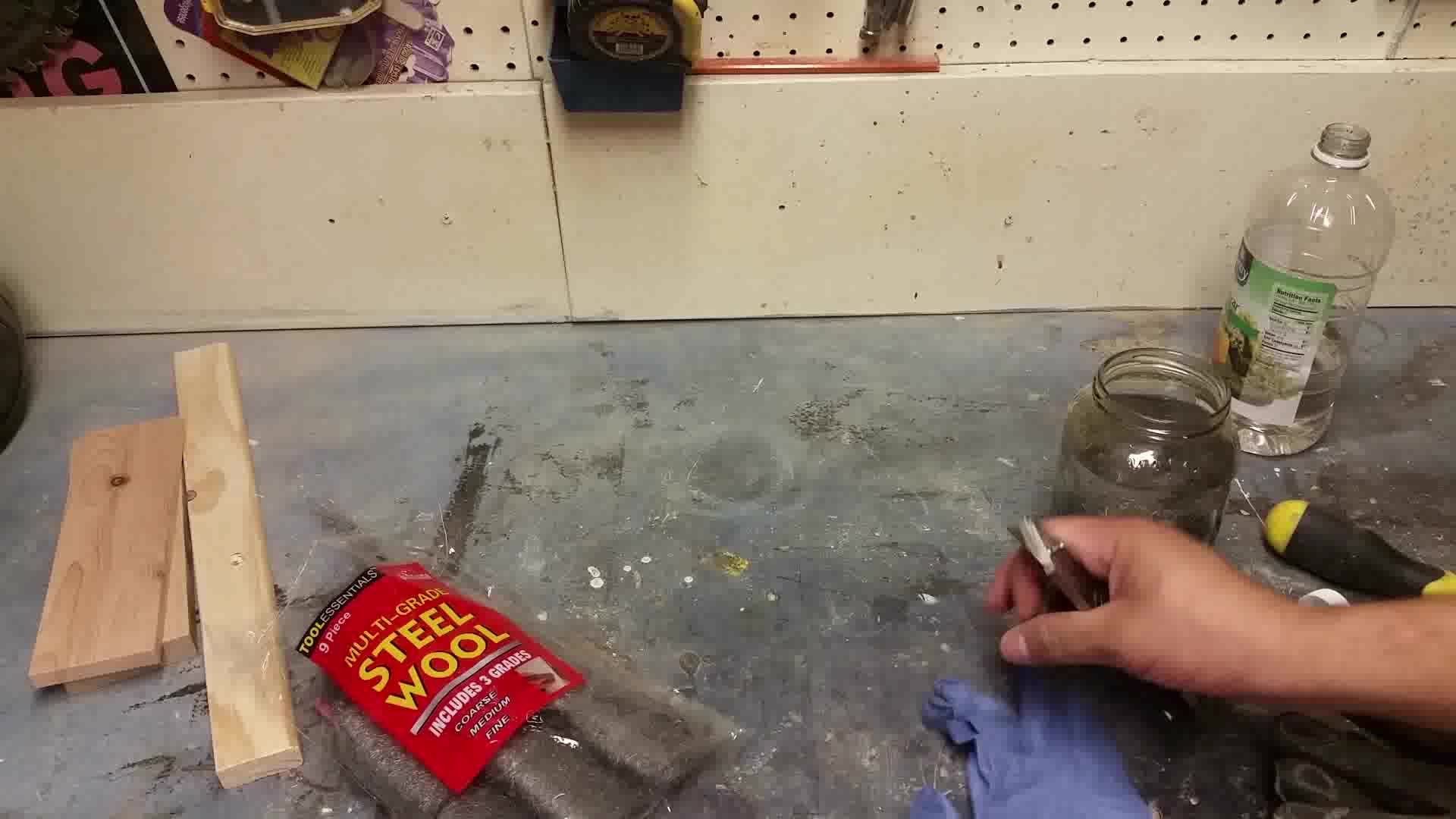 Make Your Own Iron Acetate/Homemade Stain : 9 Steps (with Pictures ...