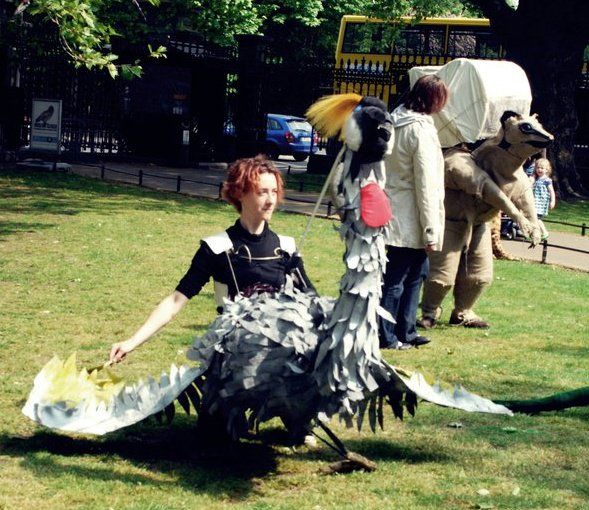 Puppet - Ugandan Crested Crane : 6 Steps (with Pictures) - Instructables