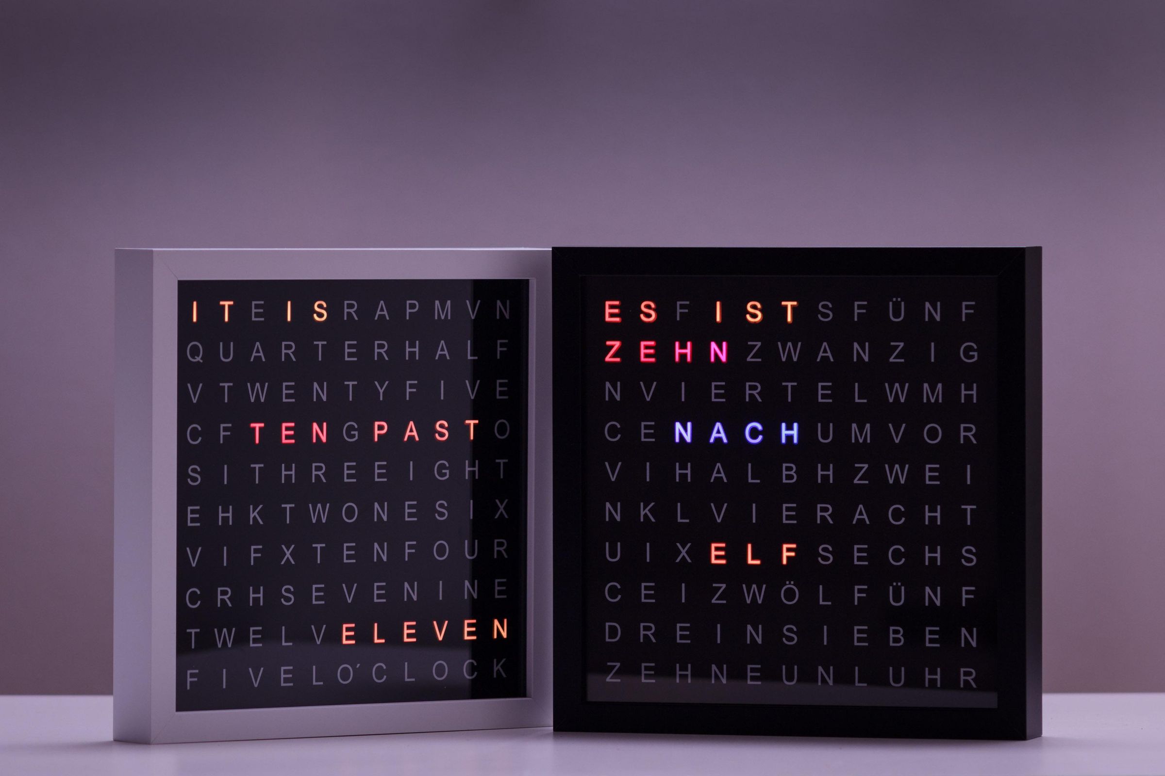 Lazy Words - Single LED Strip Word Clocks : 7 Steps (with Pictures ...