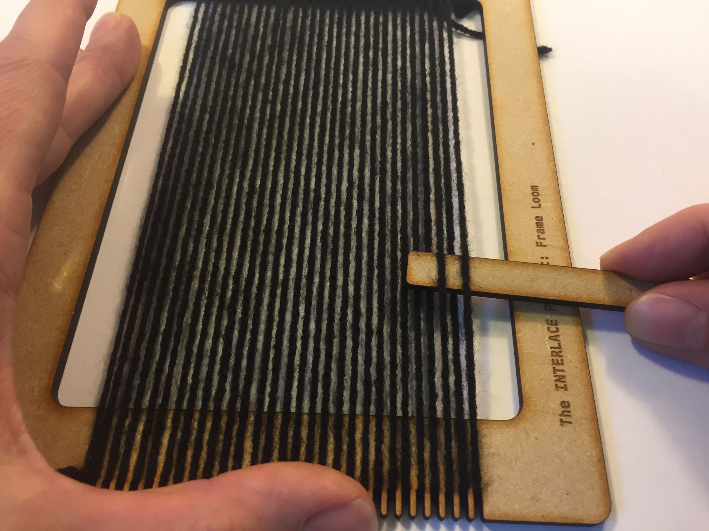 Laser Cut Mini Frame Loom Weaving : 24 Steps (with Pictures ...