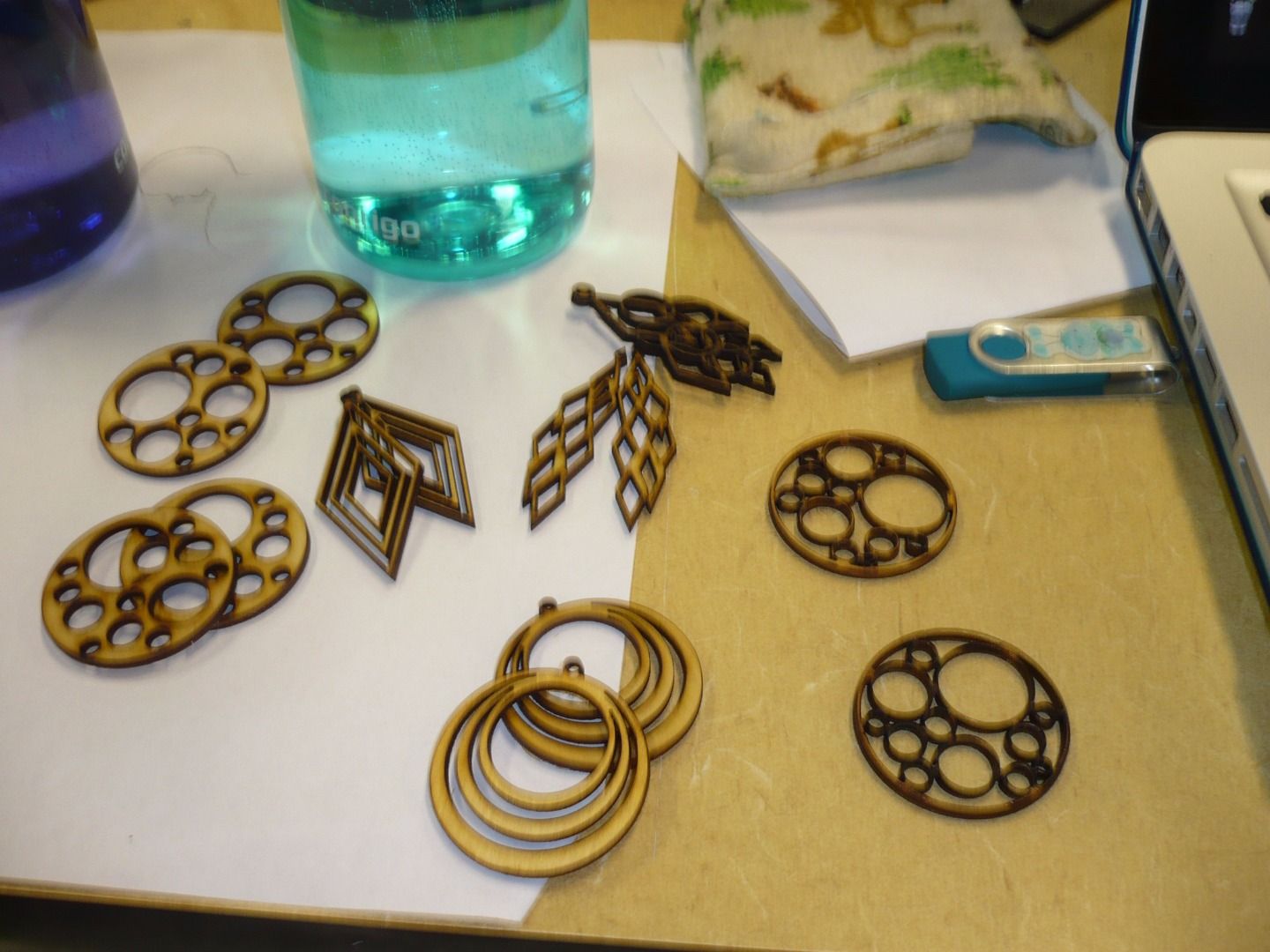 Laser Cut Earrings : 3 Steps (with Pictures) - Instructables