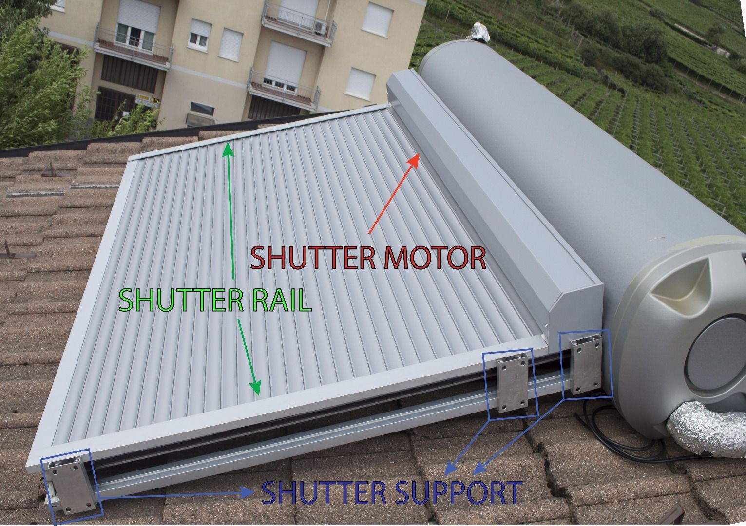 DIY Solar Panel Roll Up Shutter (solar Curtain, Tapparella Solare) : 8 ...
