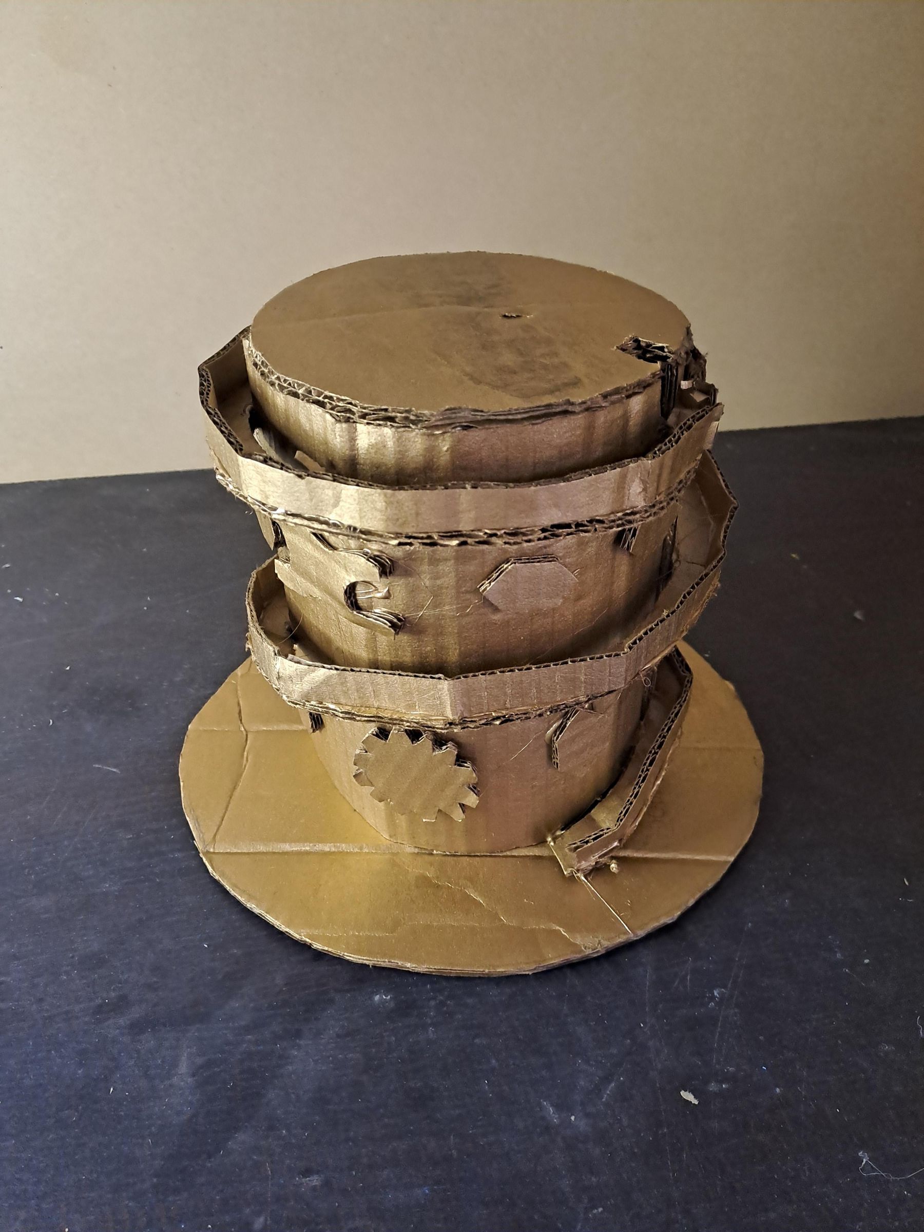 DIY Punk Style Kid Over-The-Top Hat With Spiral Ball Drop : 6 Steps ...