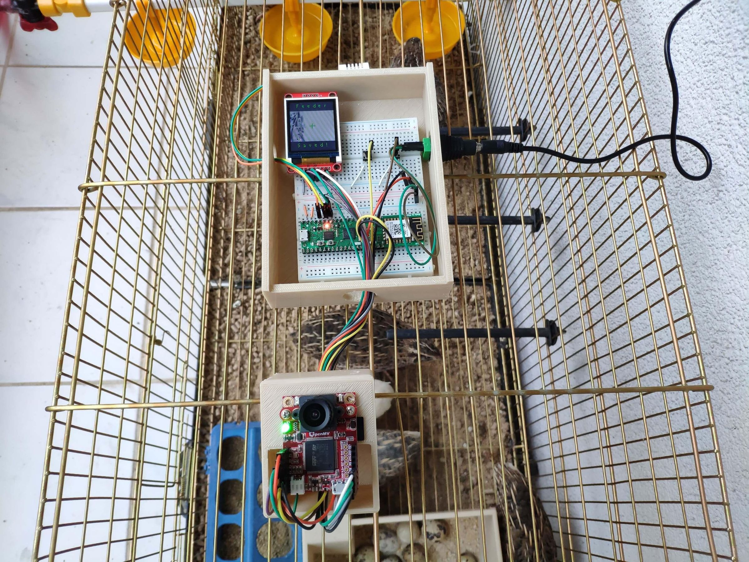 IoT AI-driven Poultry Feeder and Unhatched Egg Tracker W/ WhatsApp : 20 ...
