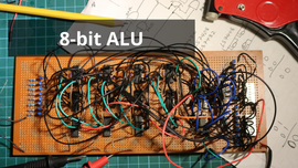 8-bit ALU (Arithmetic Logic Unit) : 8 Steps (with Pictures) - Instructables