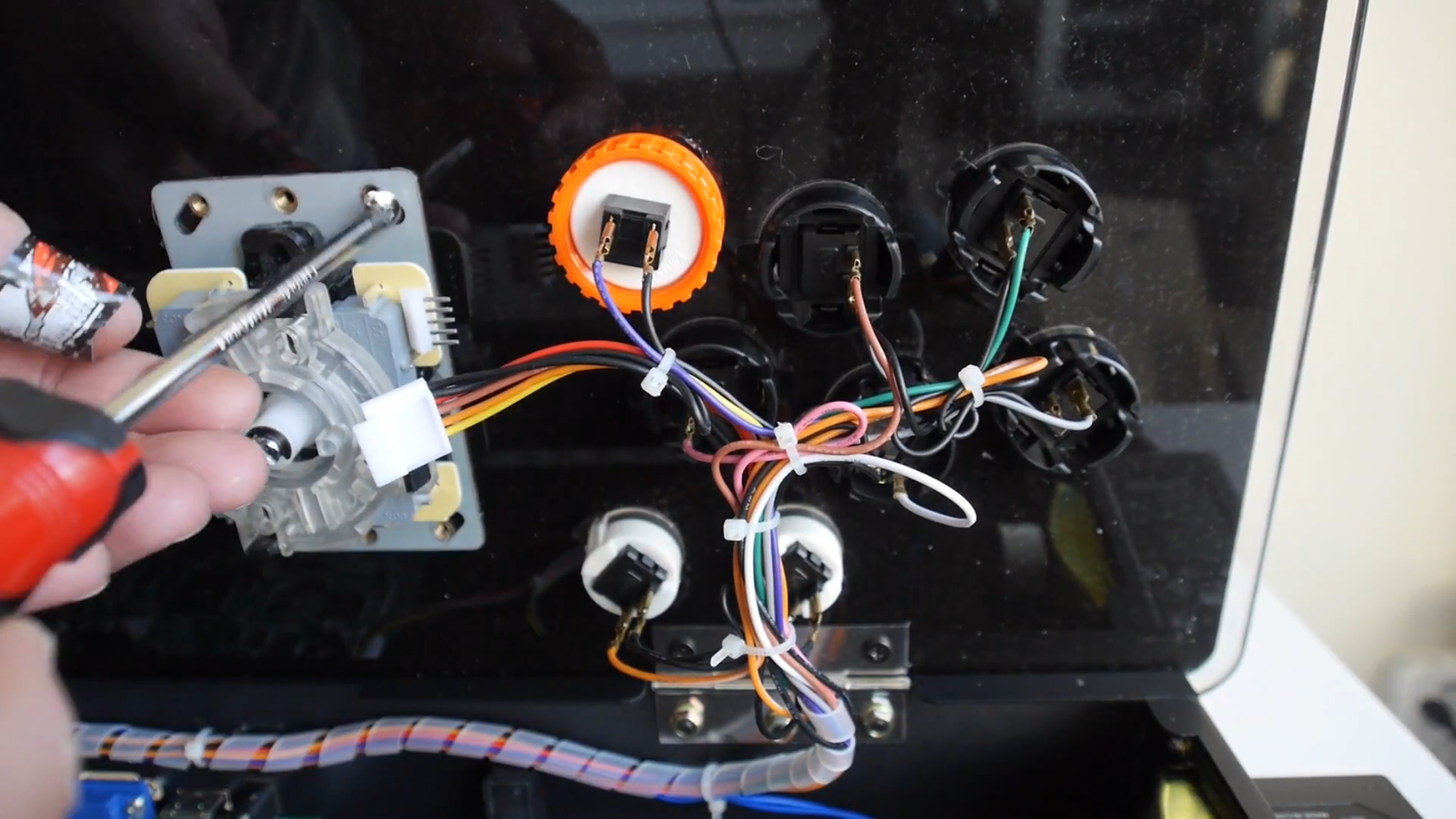 Pandora's Box Arcade SuperGun Button and Joystick Upgrades : 6 Steps ...