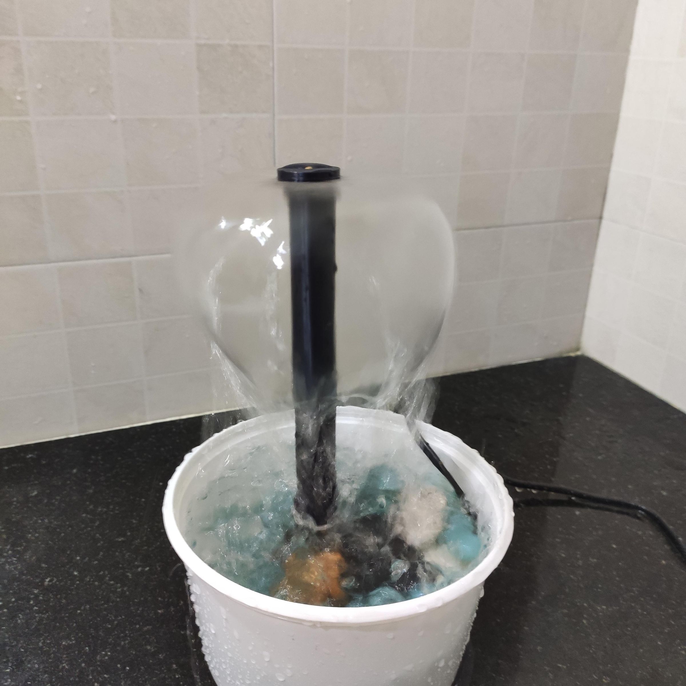 Mushroom Water Fountain : 4 Steps - Instructables