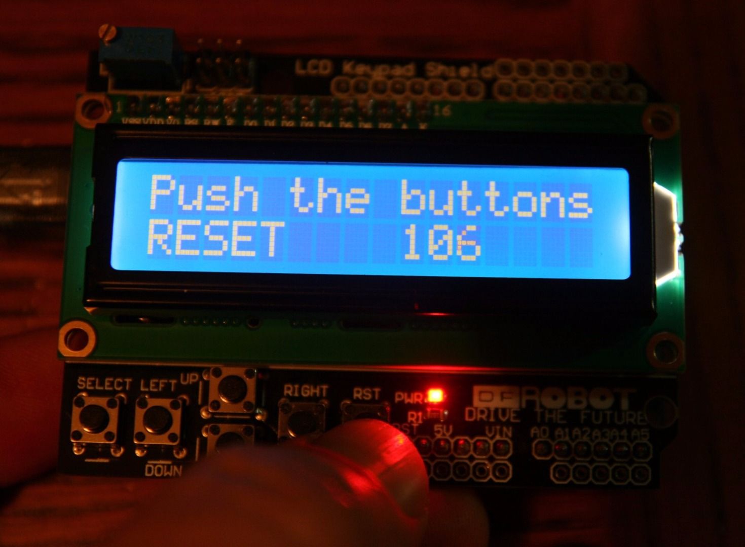 LCD Keypad Shield Reset Button Mod : 3 Steps - Instructables