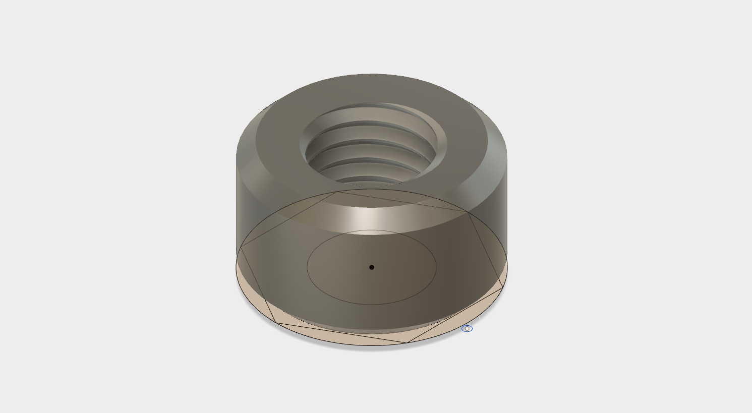 How to Chamfer a Nut in Fusion 360 : 4 Steps (with Pictures ...