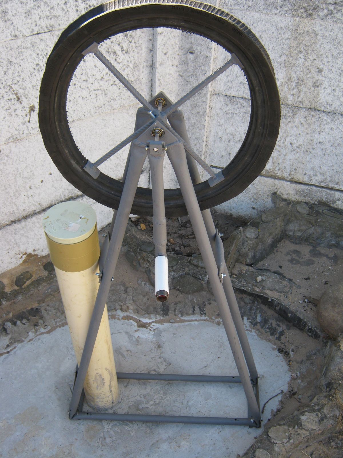 Making a Rope Pump for a Borehole. : 6 Steps (with Pictures ...