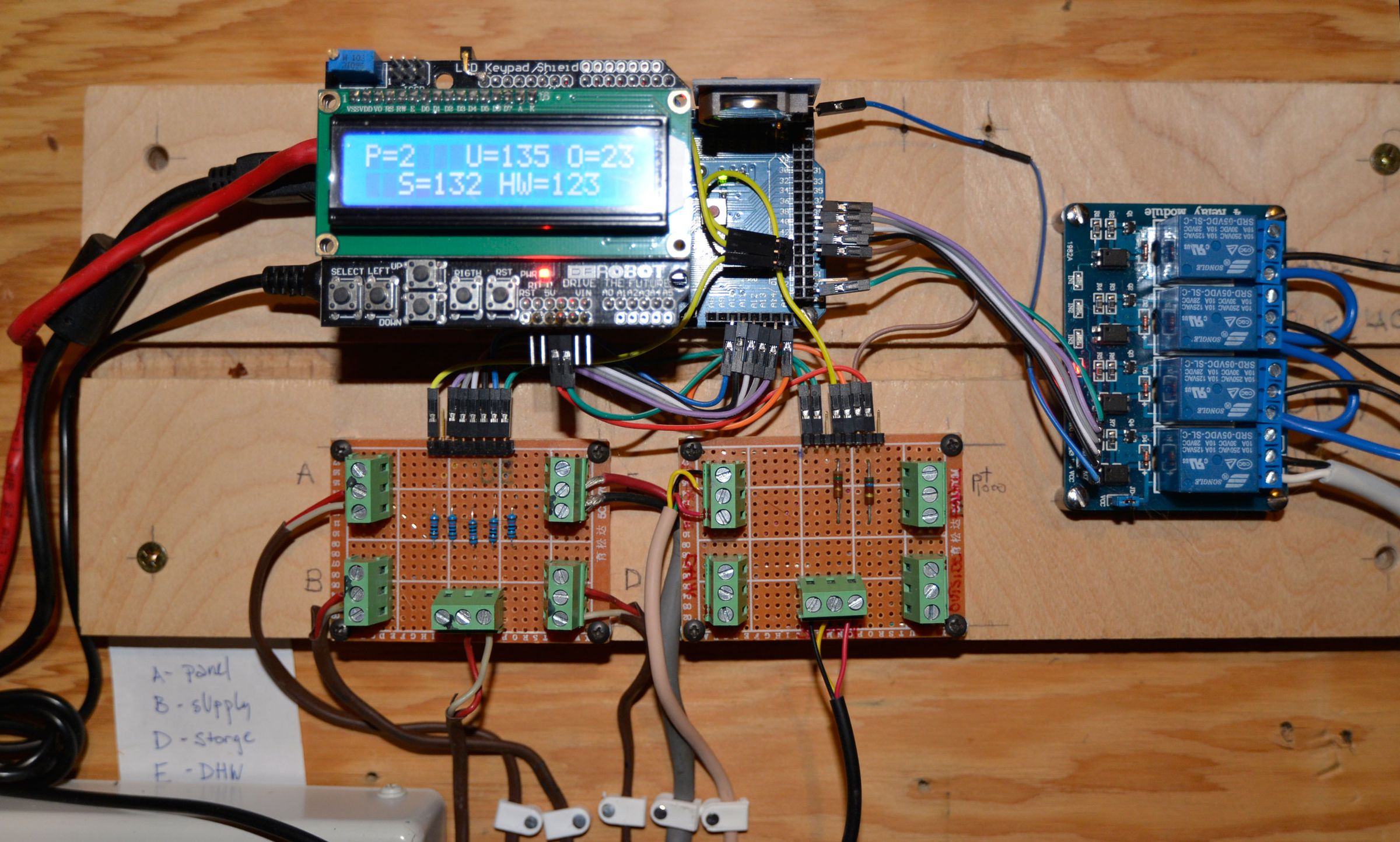 2nd Gen Arduino Hot Water Solar Collector Controller : 5 Steps (with ...