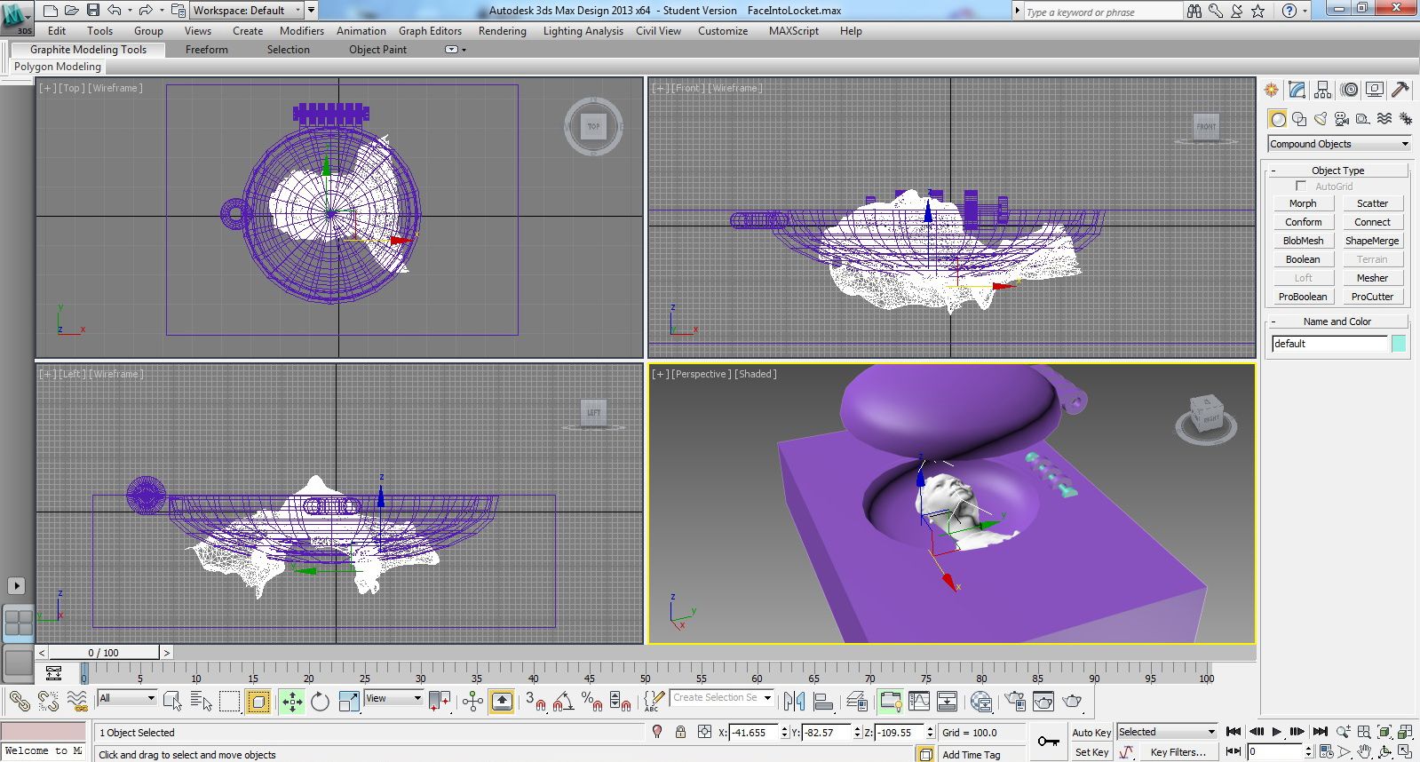3D Printed Locket With Me in It : 11 Steps (with Pictures) - Instructables