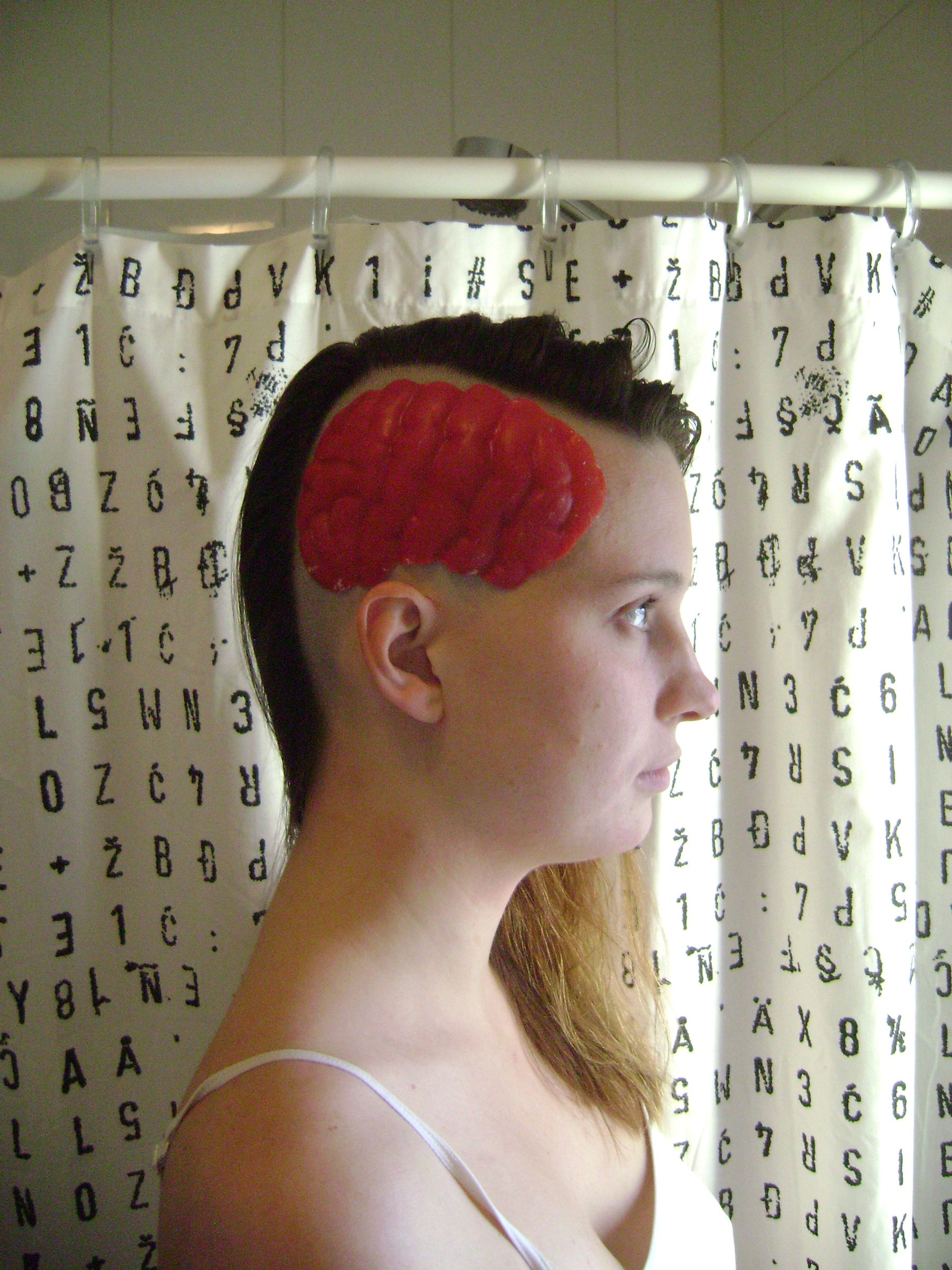 Exposed Brain for Your Zombie Costume : 5 Steps - Instructables