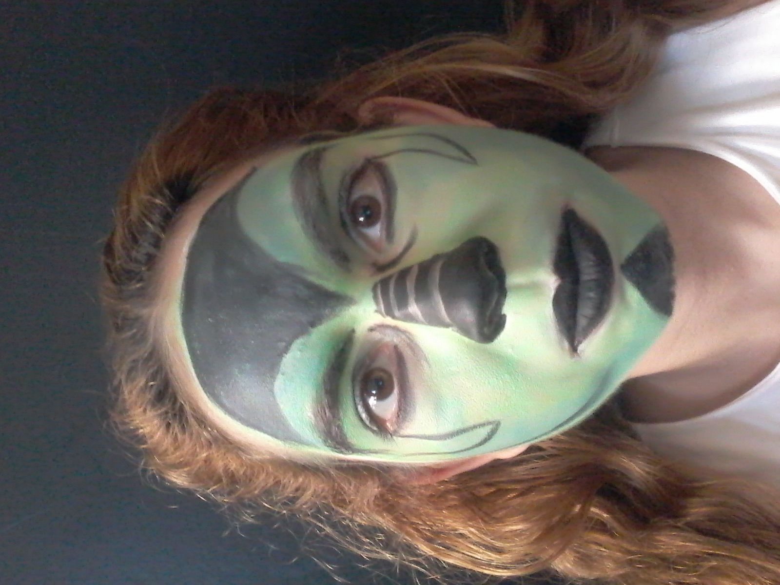 Green Space Alien Face Paint : 5 Steps - Instructables