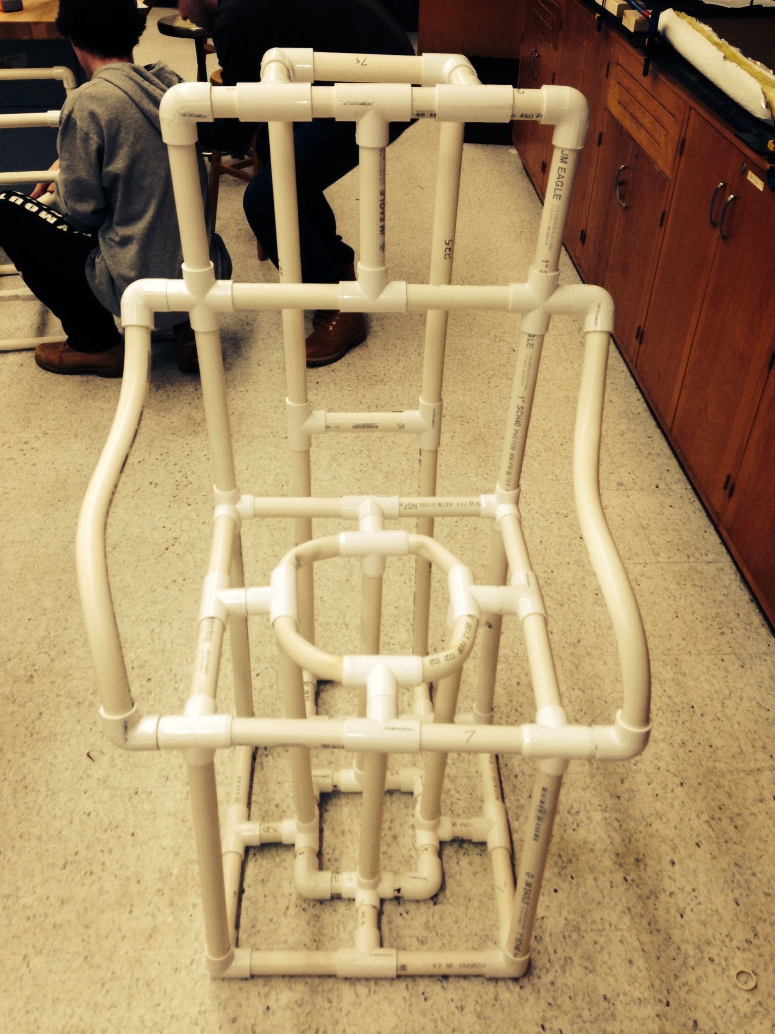 How to Build a Toilet PVC Chair : 8 Steps (with Pictures) - Instructables