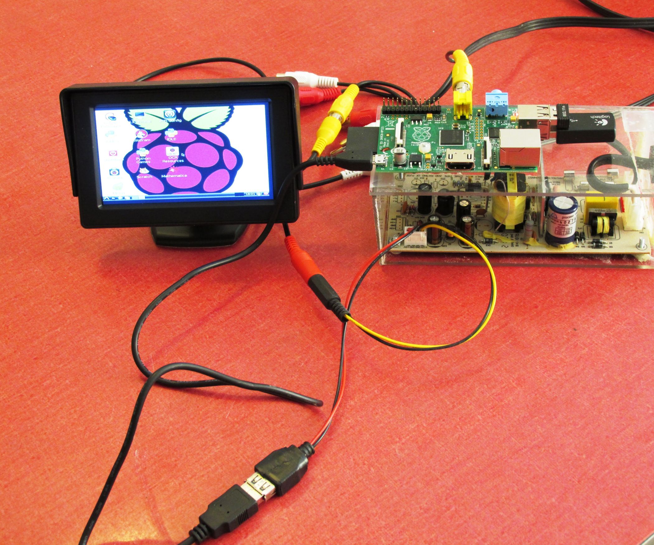 LOG Raspberry Pi With Car Monitor : 6 Steps - Instructables