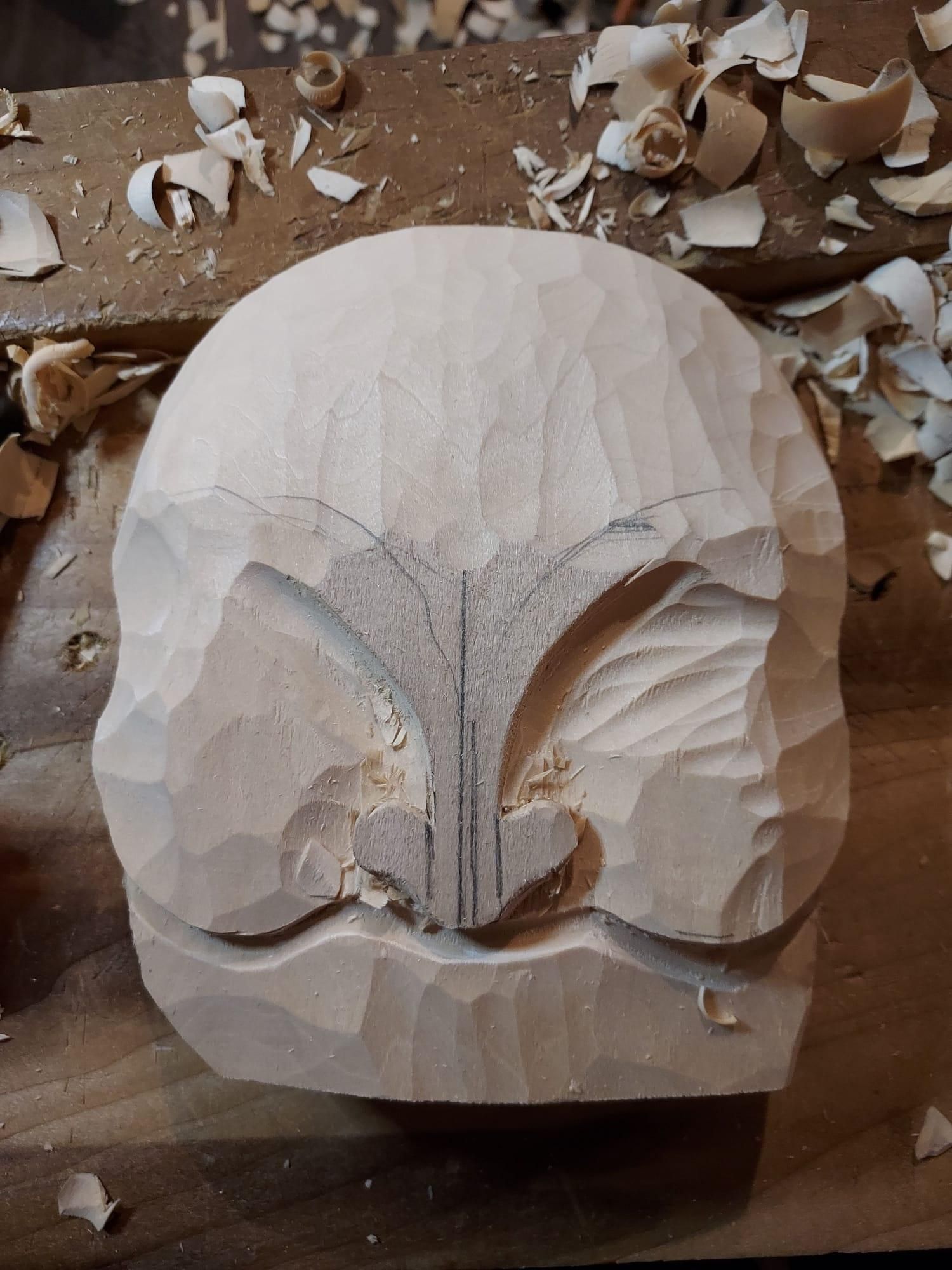 Getting Started With Traditional Wood Carving and Carving a Mask : 10 ...