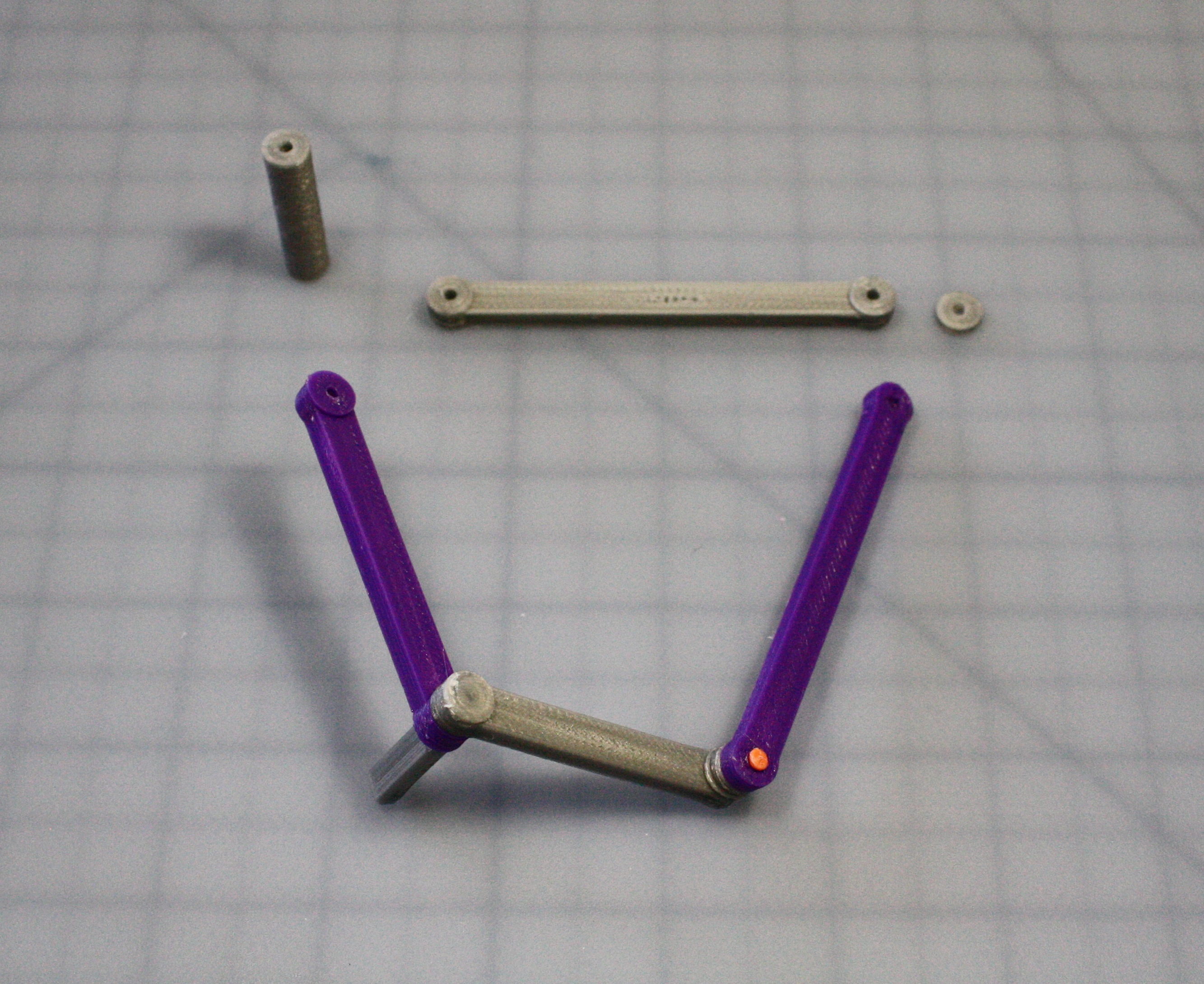 Mechanical Art Bots: Four-Bar Linkage Mechanism : 8 Steps (with ...