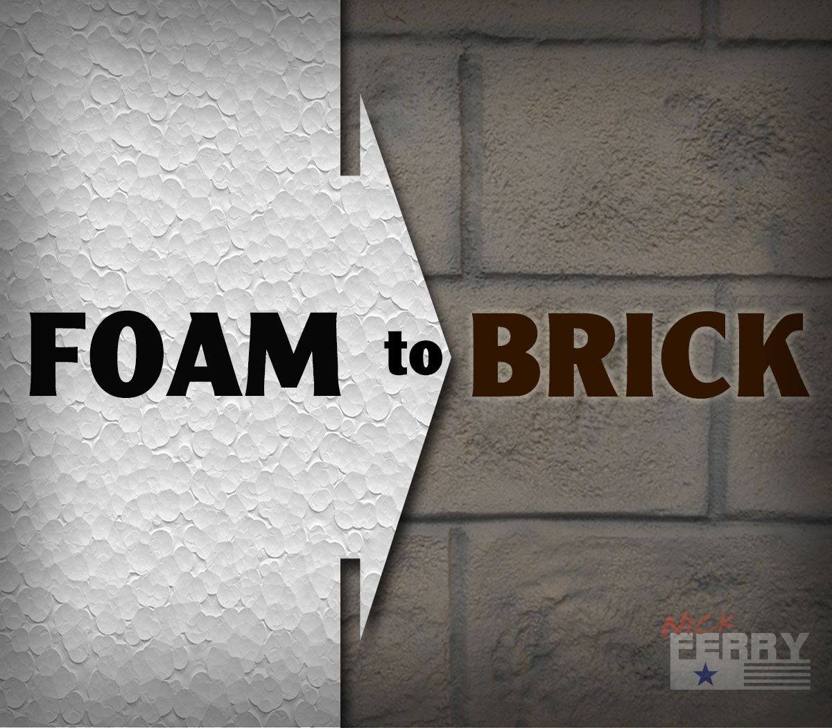 How to Make Styrofoam Look Like Brick : 5 Steps (with Pictures ...