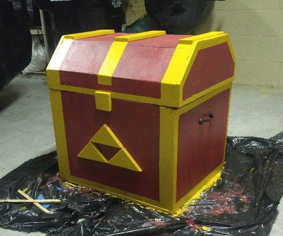 How to Build a Legend of Zelda Treasure Chest : 6 Steps - Instructables