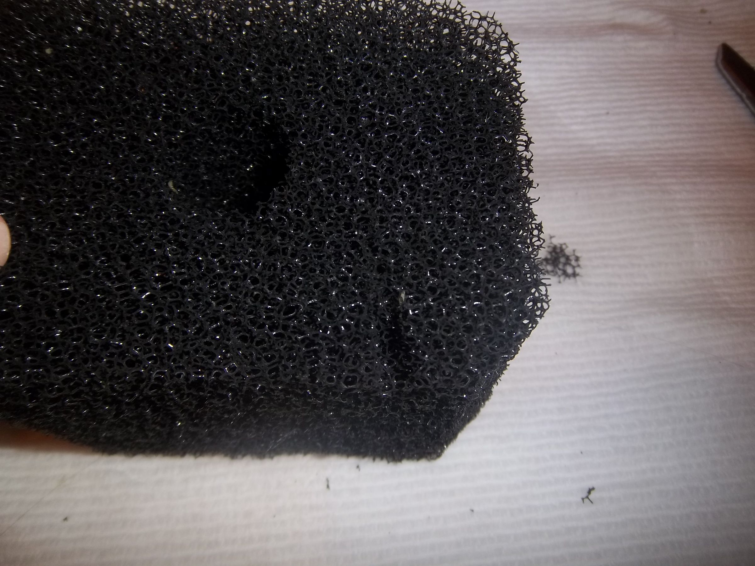 How to Cut a Sponge to Cover Filter Intake : 3 Steps - Instructables