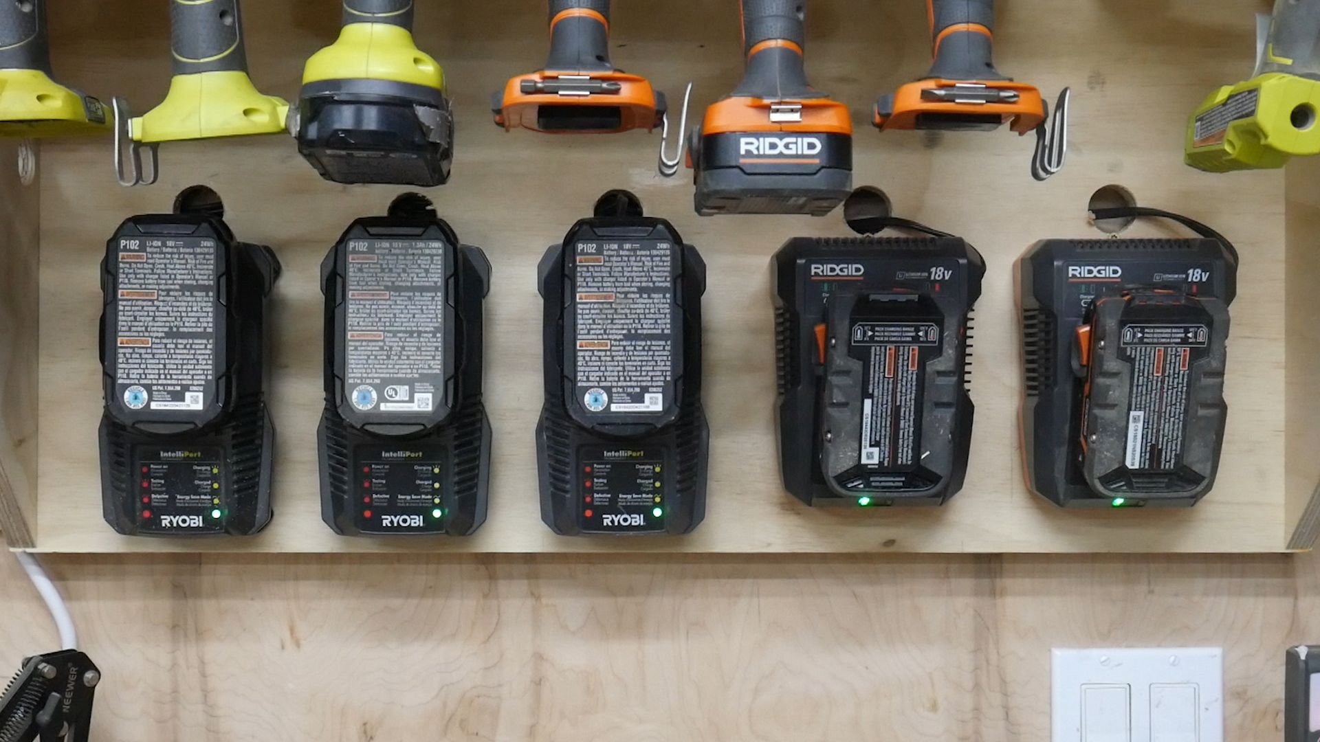 Ultimate Drill Charging / Storage Station : 13 Steps (with Pictures ...