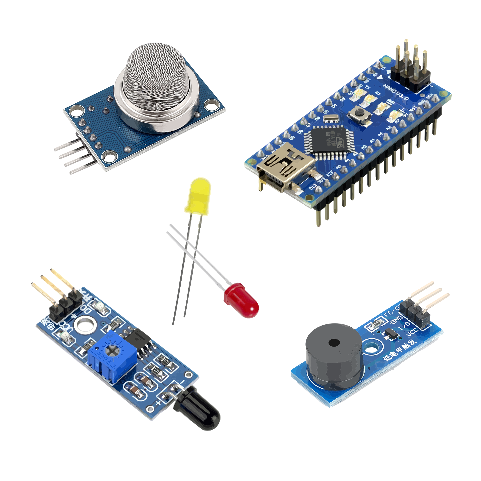 Arduino Tutorial - Fire Alarm - Instructables