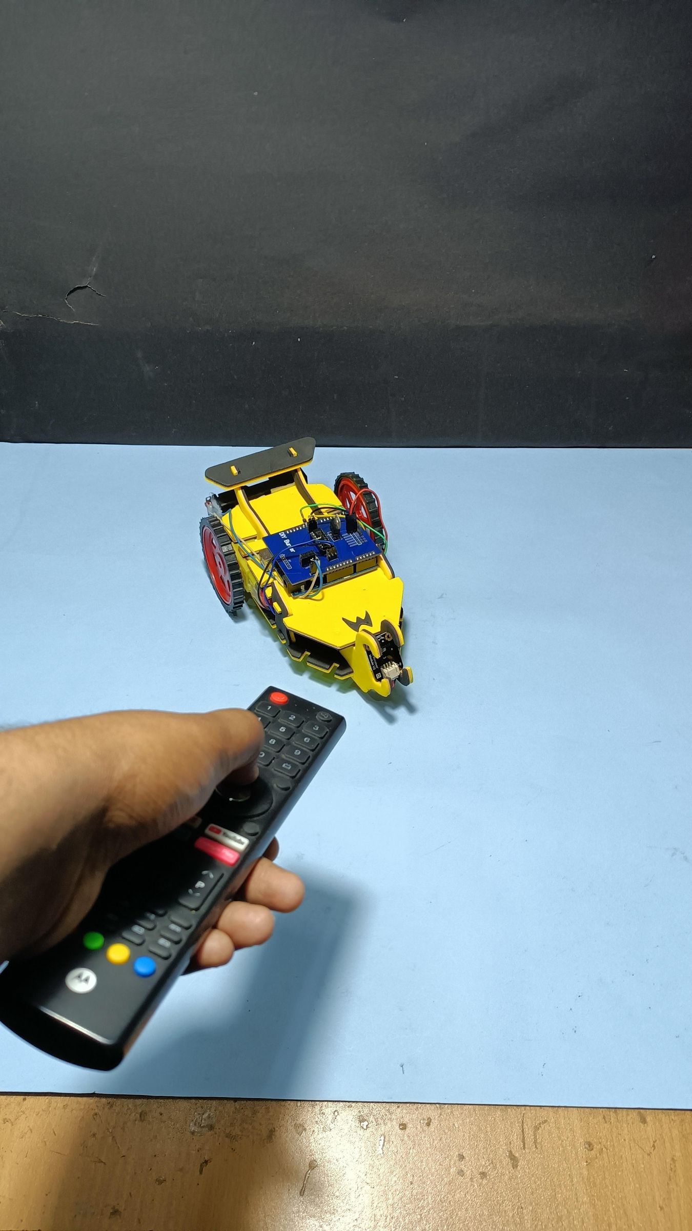 How to Make a TV Remote Control Robot Car : 7 Steps - Instructables