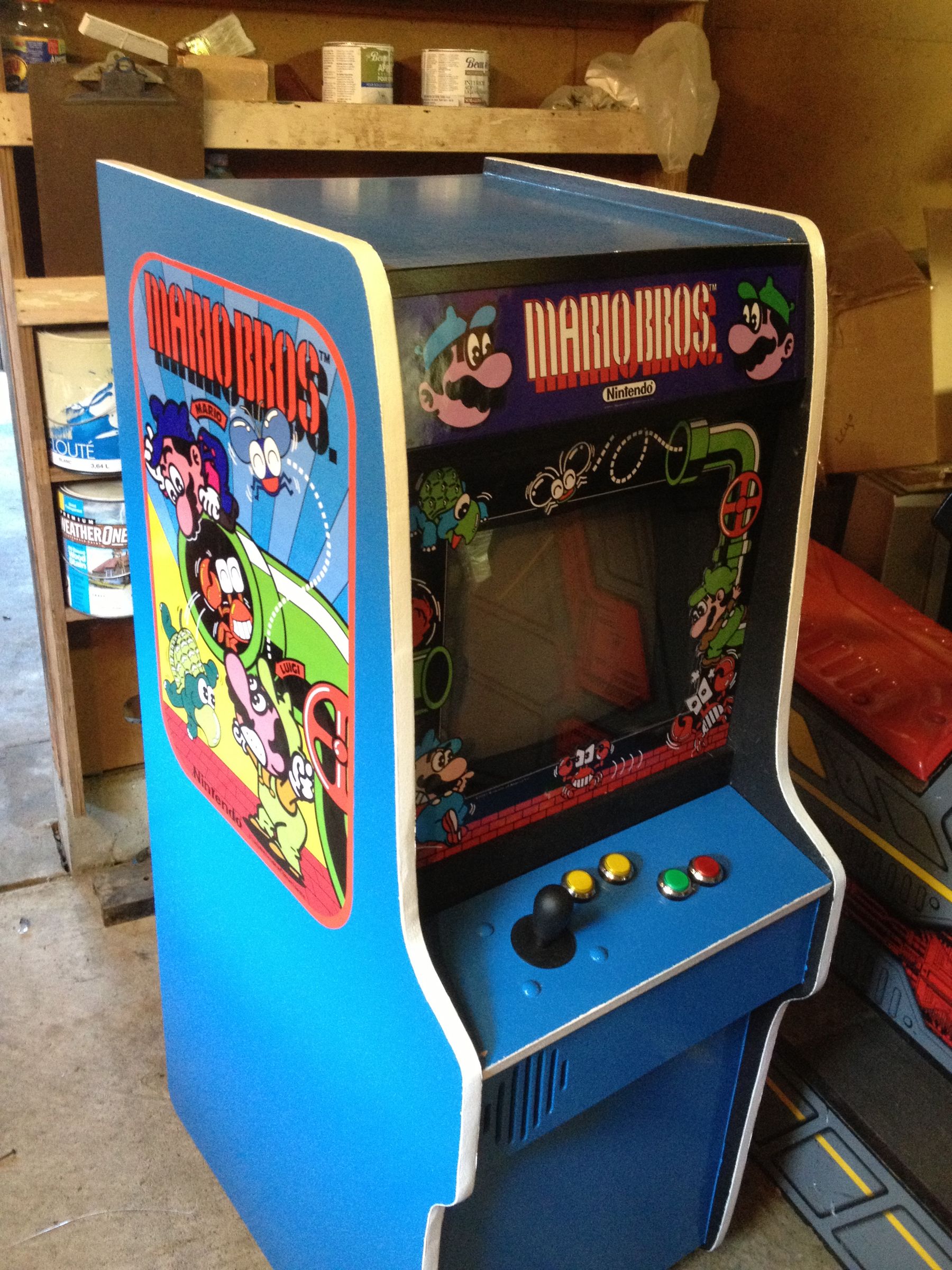 Half Size Nintendo Arcade - Instructables