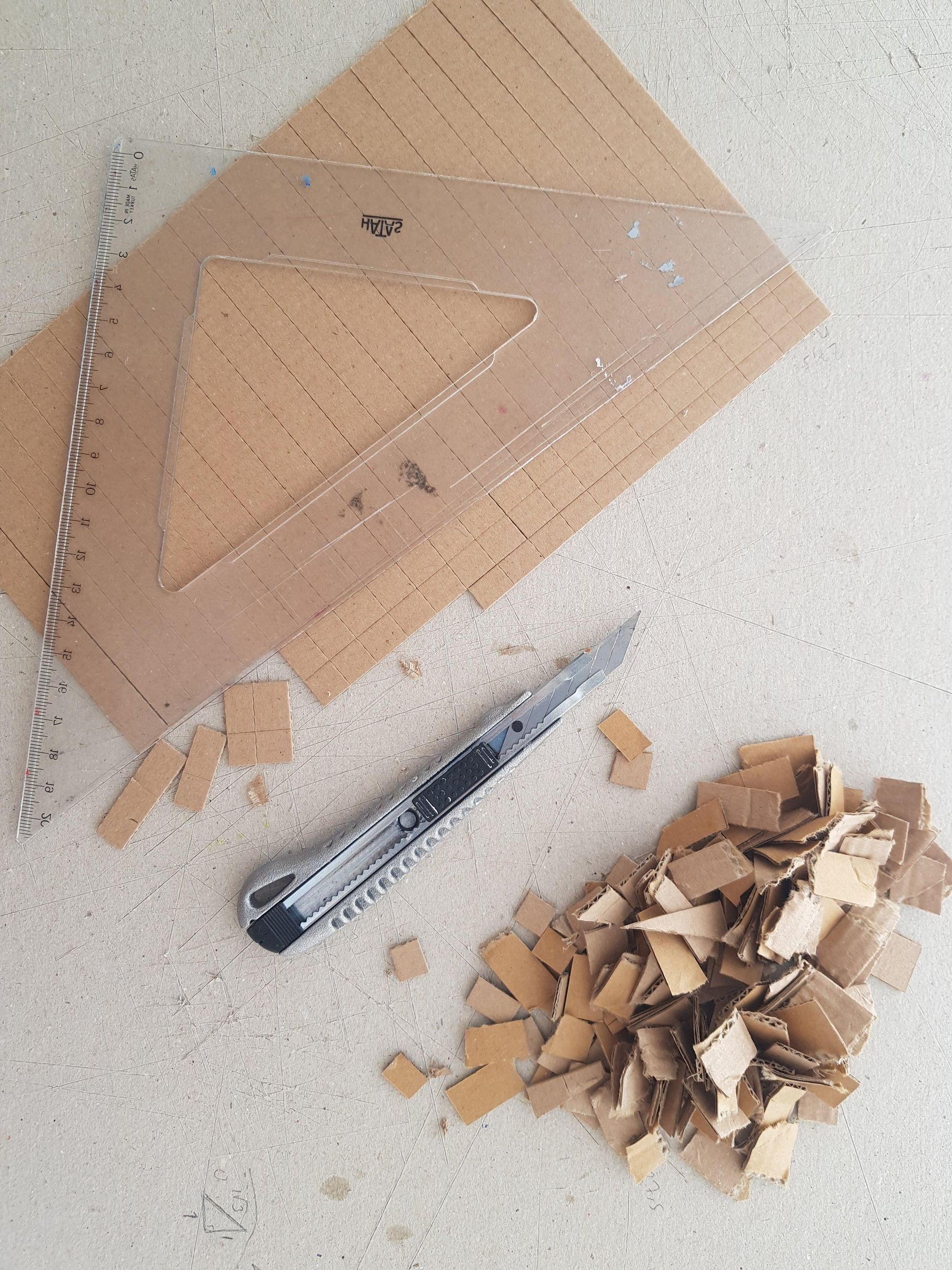 Making a Notebook by Using Discarded Cardboard : 6 Steps (with Pictures ...