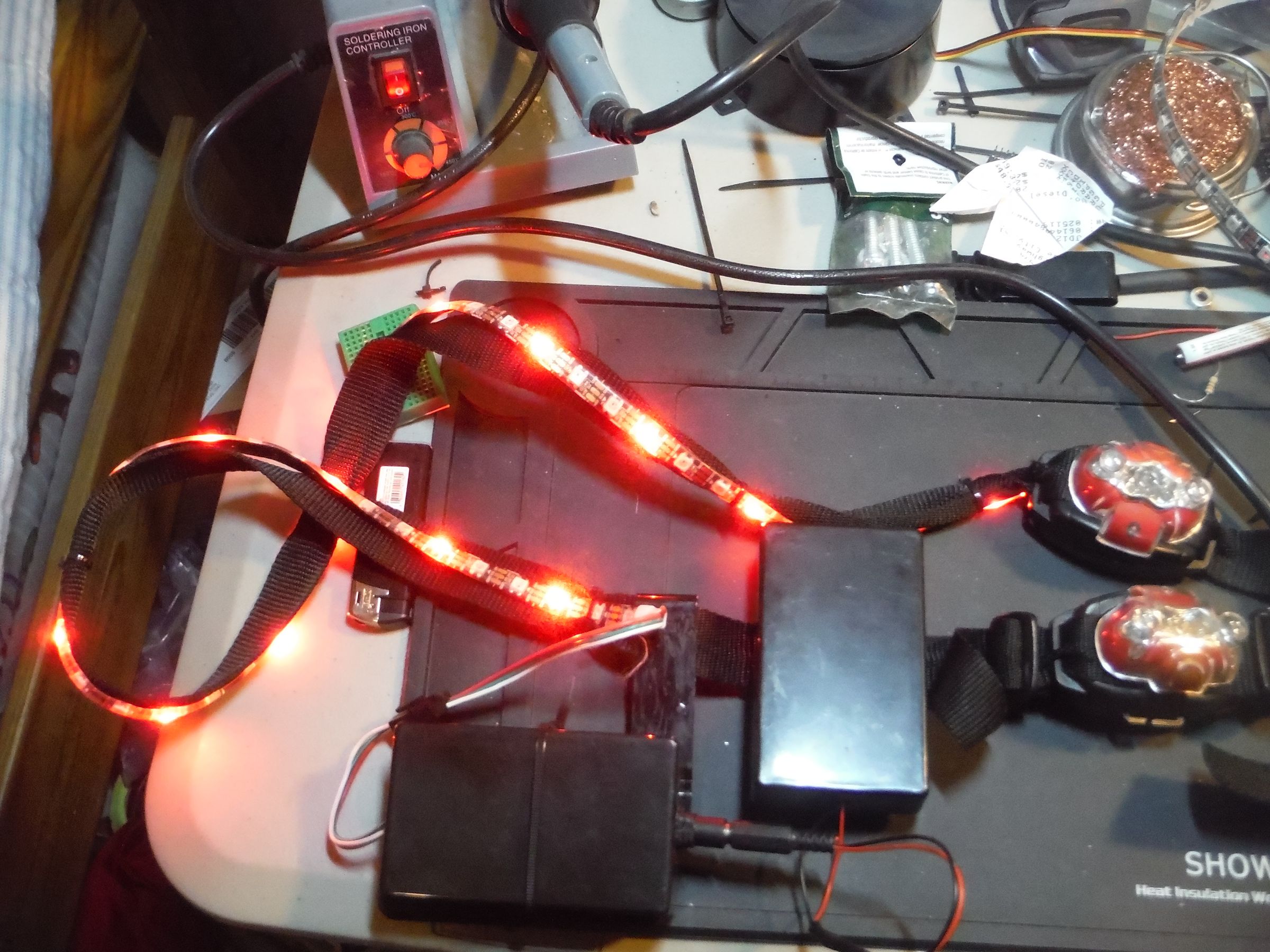 Make a Led Belt With Ws2812b : 5 Steps (with Pictures) - Instructables