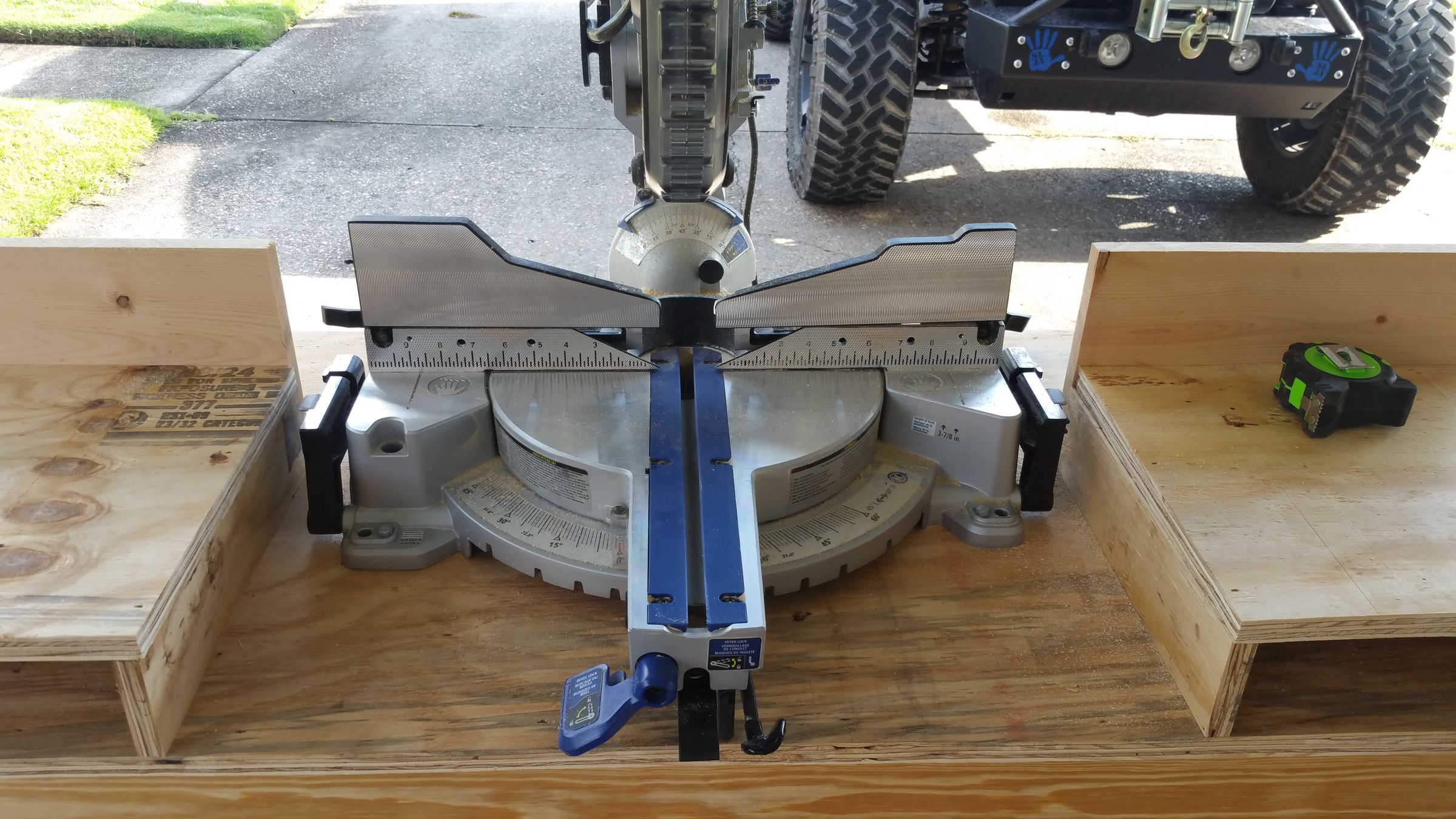 Miter Saw Workbench : 7 Steps (with Pictures) - Instructables