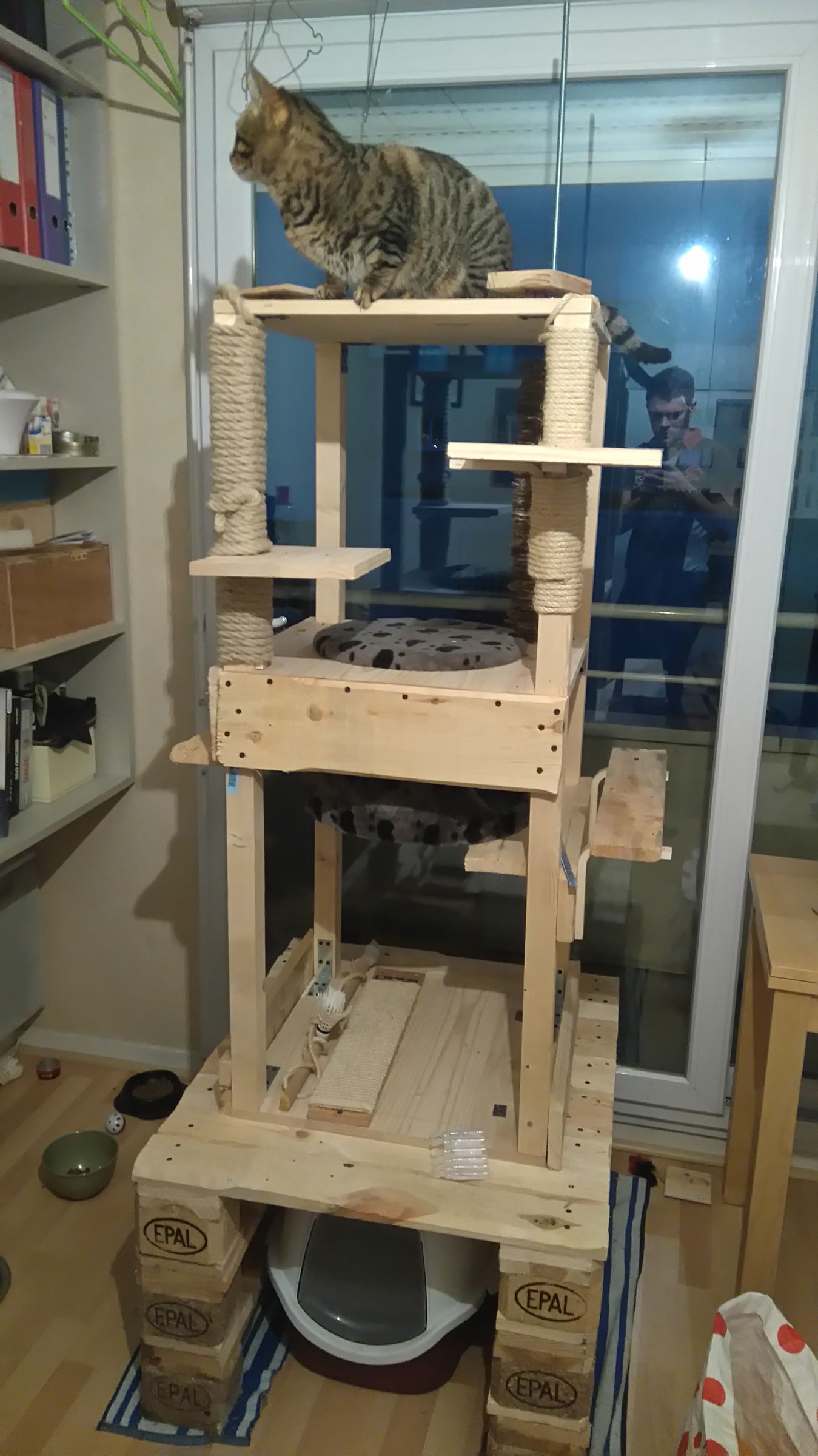 Build a Very Tall, and Sturdy Cat Tree : 8 Steps (with Pictures ...