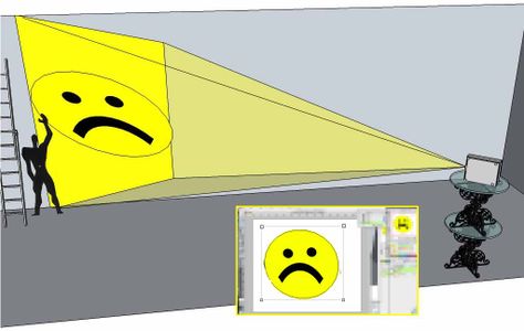 Projection Tracing Technique for Large Walls in Confined Spaces ...