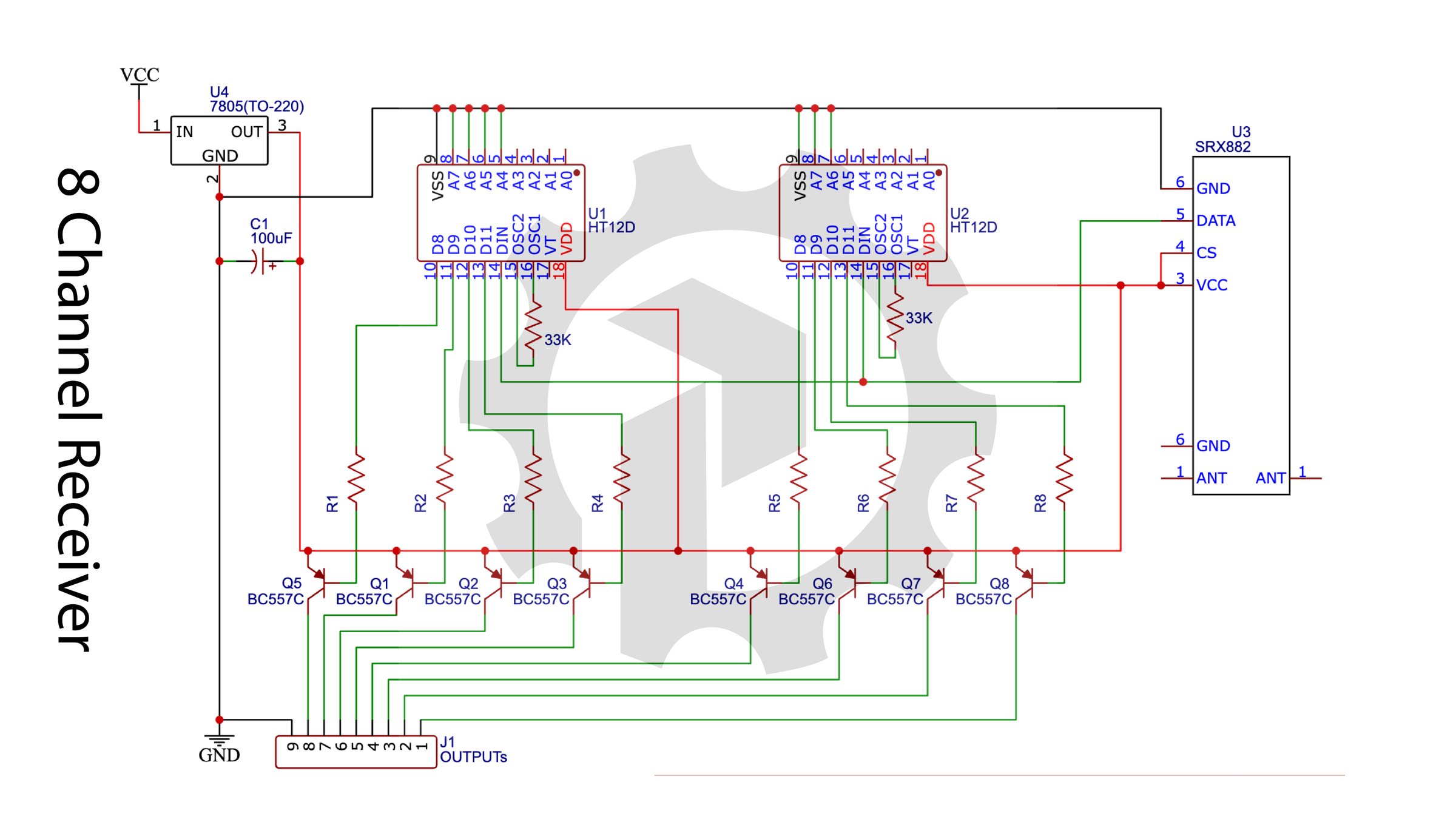 4x2 Channel Remote Controller | RC Transmitter and Receiver : 14 Steps ...