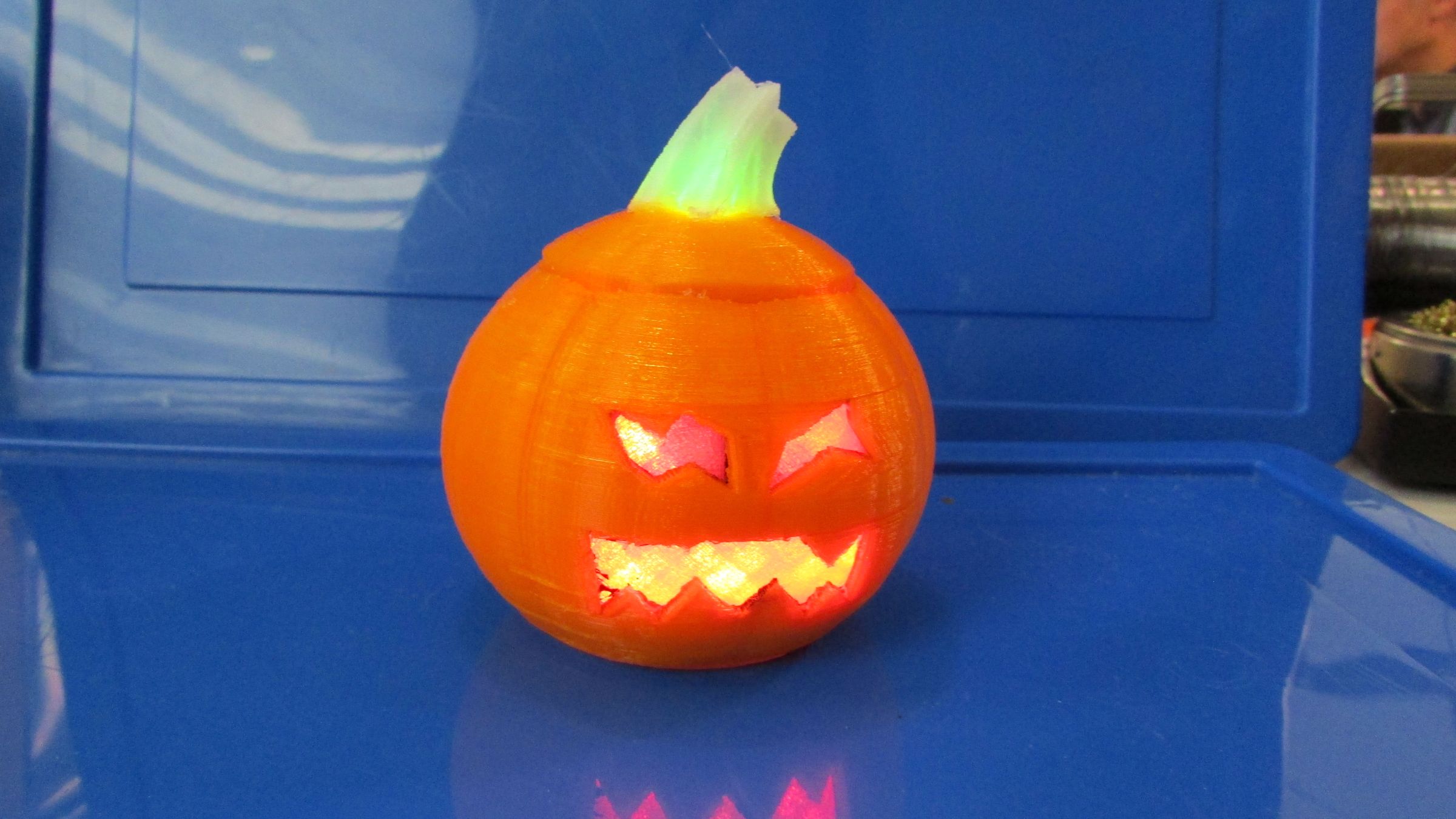 3D Printed LED Jack-O-Lantern : 4 Steps (with Pictures) - Instructables