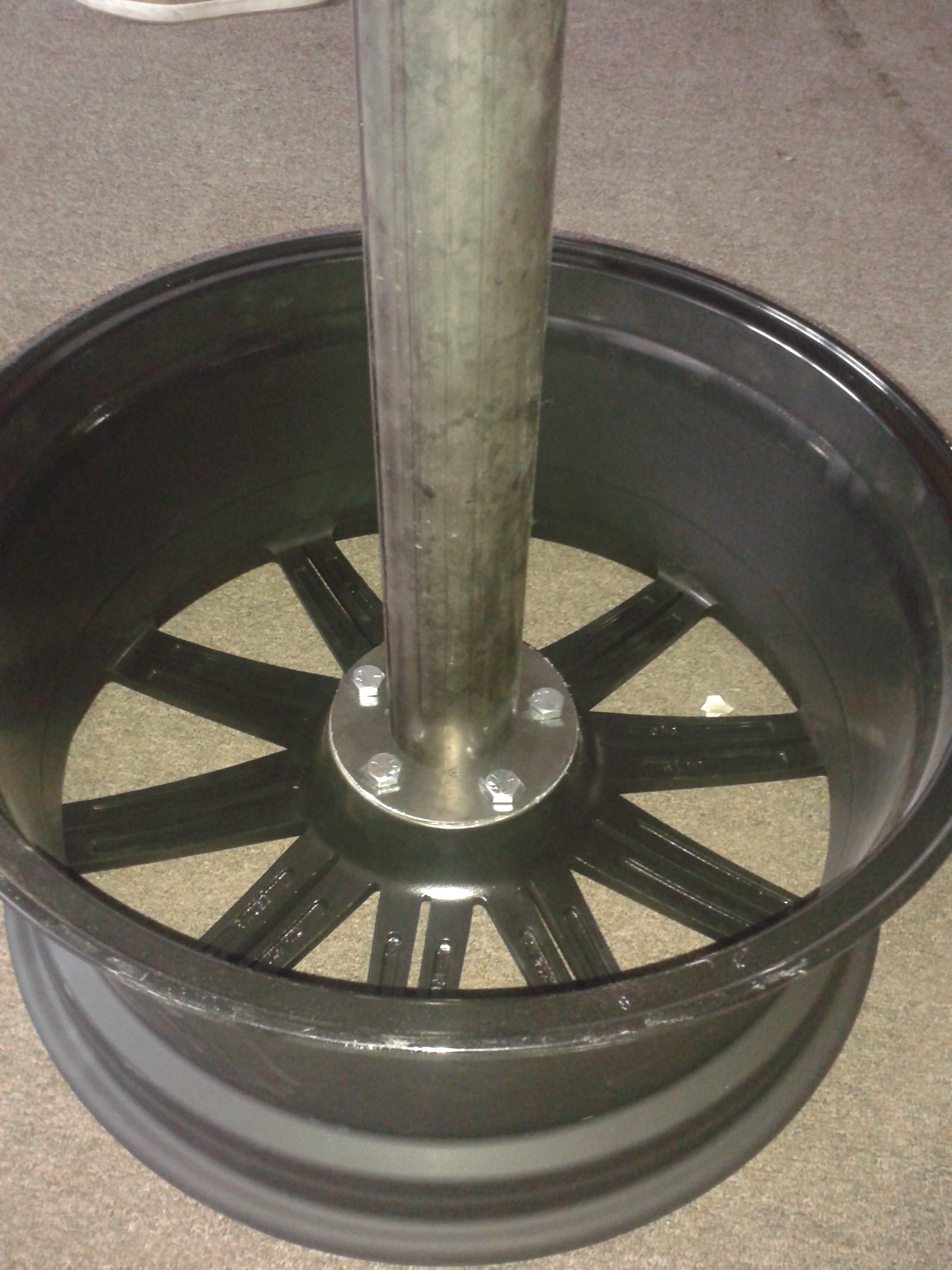 Coffee Table Out of a .... Car Wheel : 9 Steps - Instructables