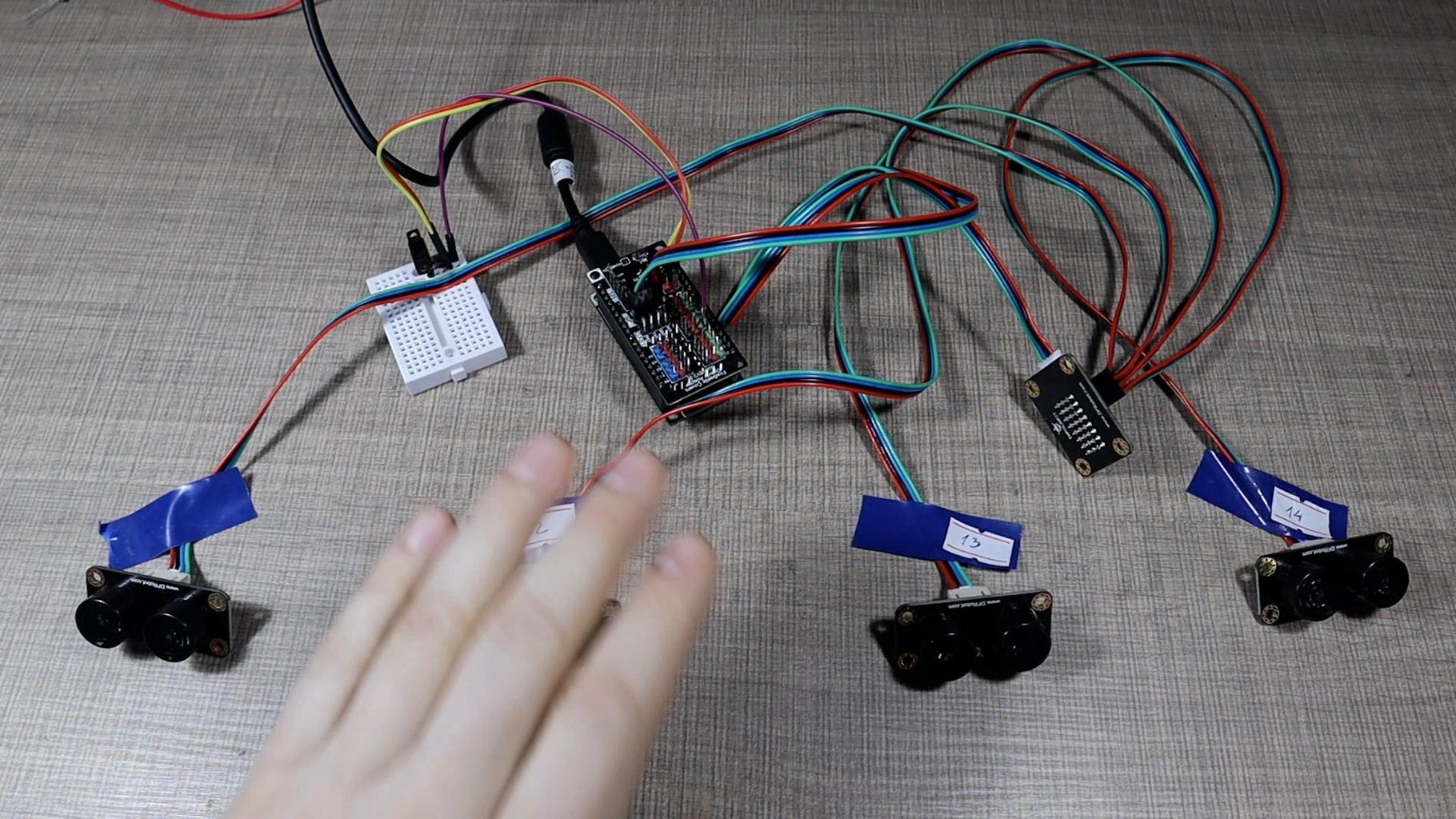 Ultrasonic Air Drums 8 Steps With Pictures Instructables