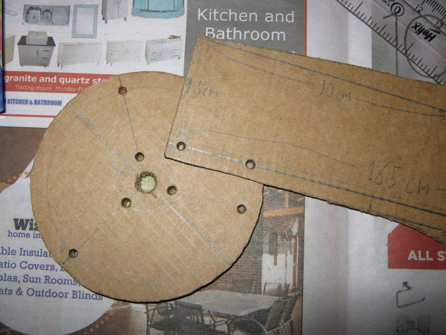 High Performance Cardboard Fan Blade : 14 Steps (with Pictures ...