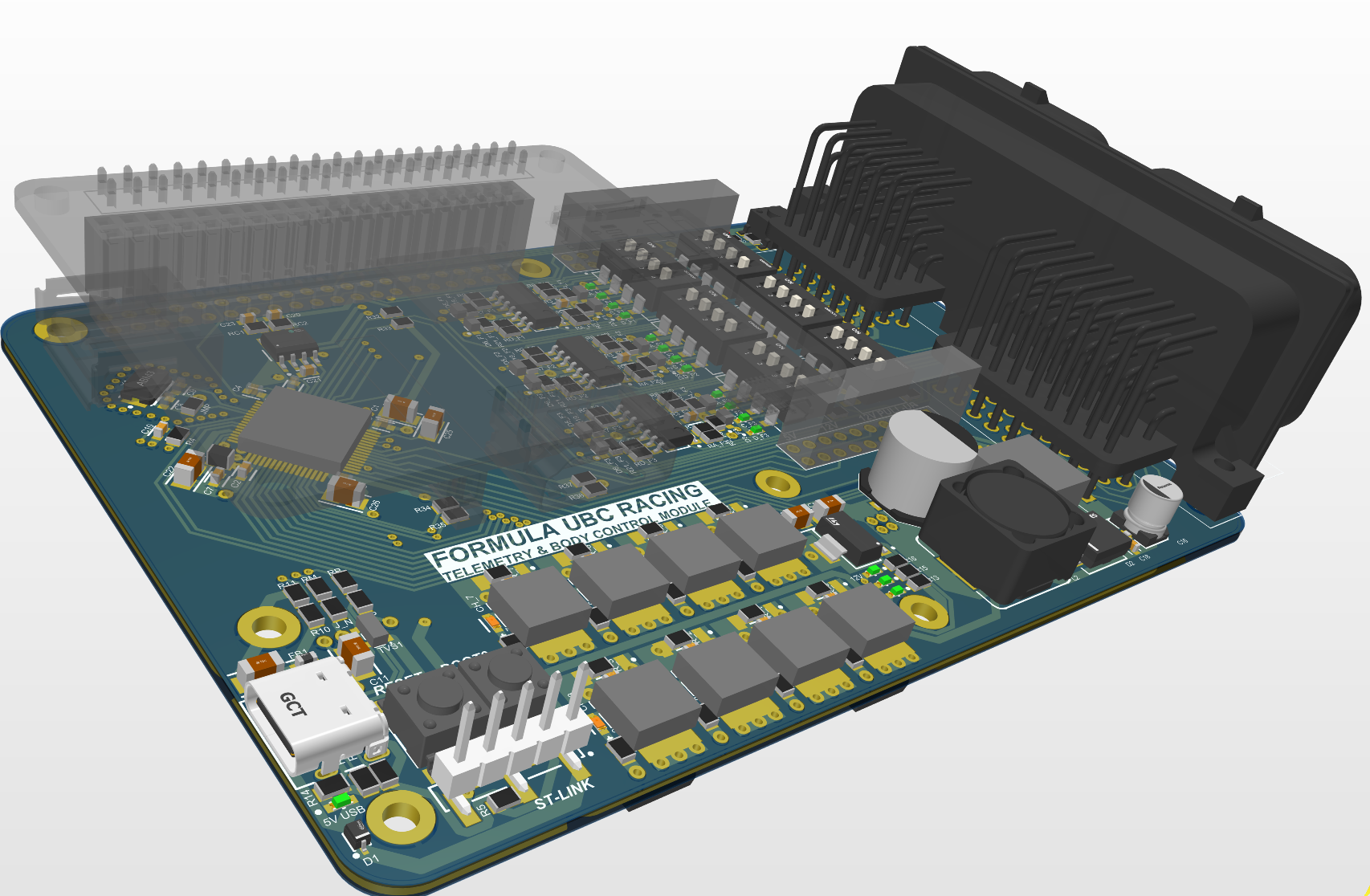 Telemetry & Body Control Module | Formula UBC SAE | STM32/Raspberry Pi ...