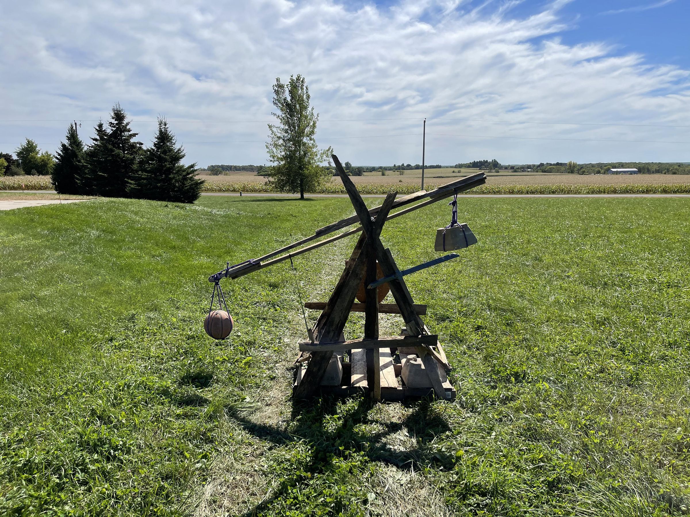 How to Make a Trebuchet Out of Scrap. : 9 Steps (with Pictures ...