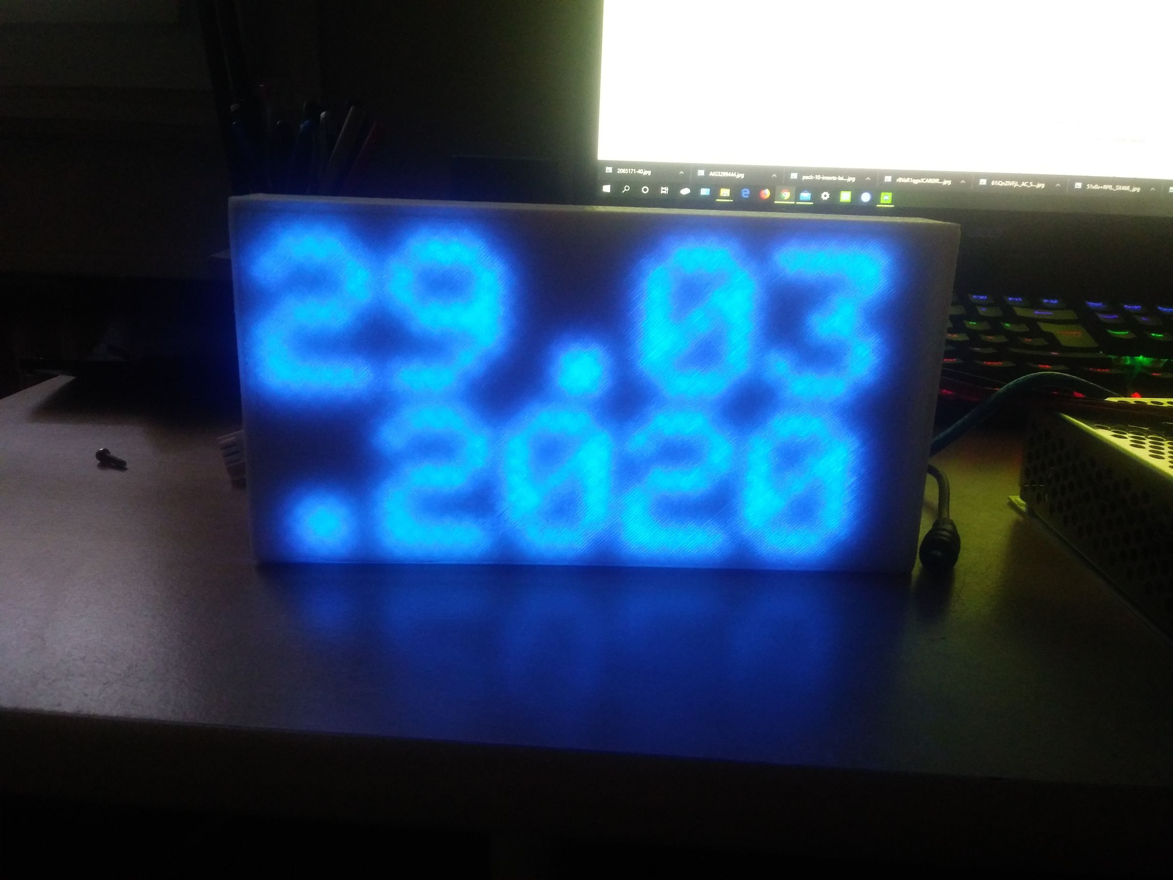 Arduino Matrix Clock With 3D Enclosure : 7 Steps (with Pictures ...
