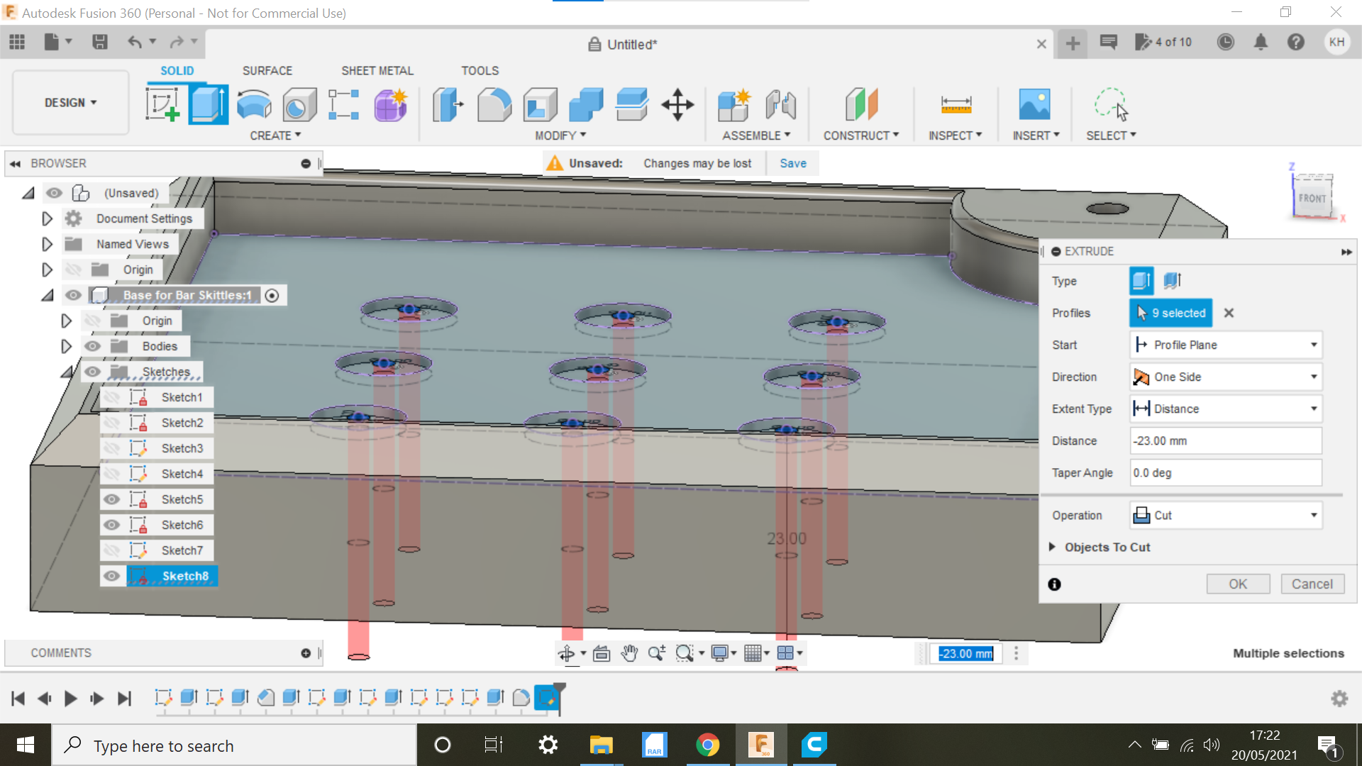 Desktop Bar Skittles With Fusion 360 : 6 Steps (with Pictures ...
