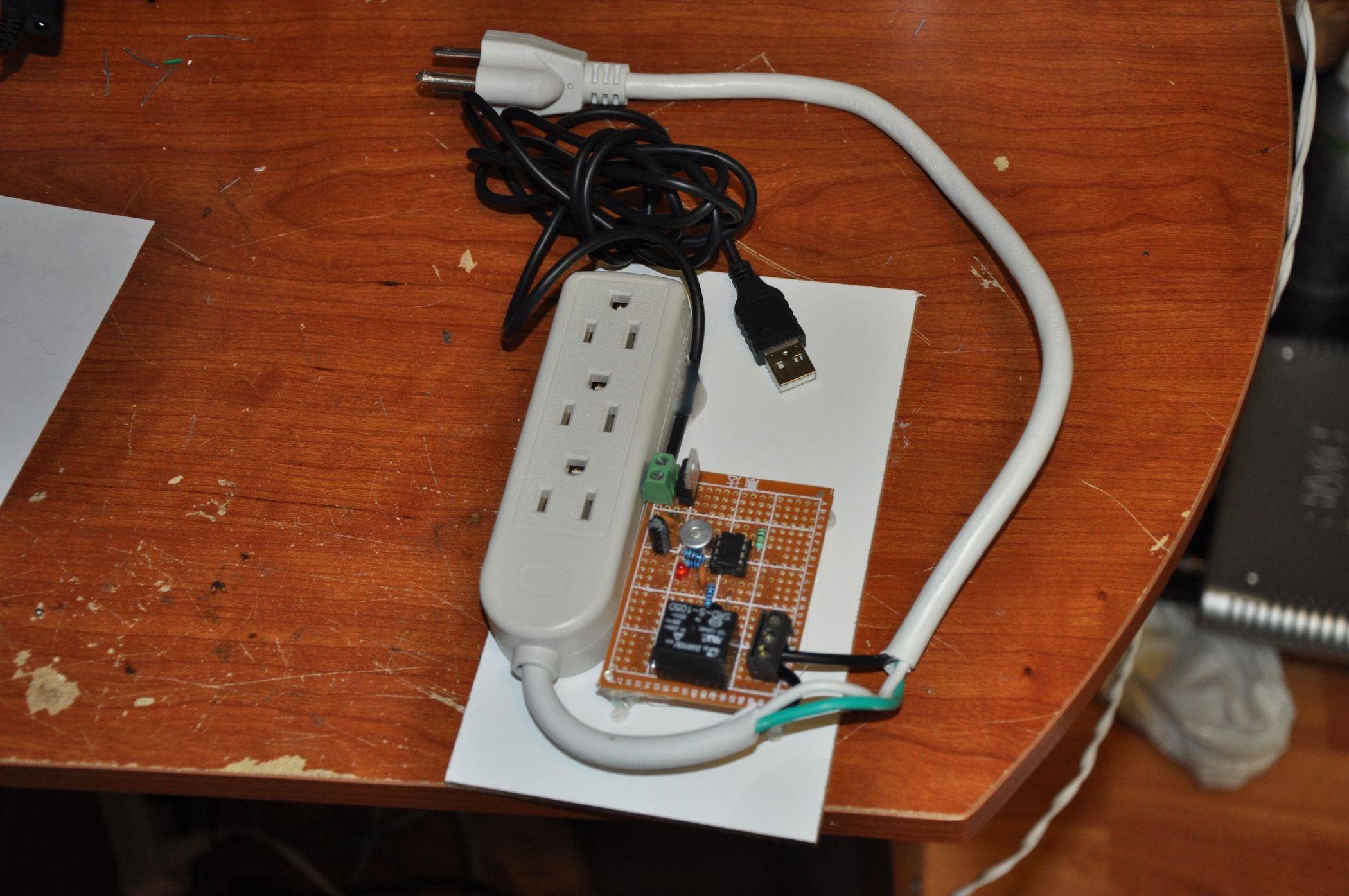 USB Powered Clapper Switch - Extremely Little HW Required! : 4 Steps ...